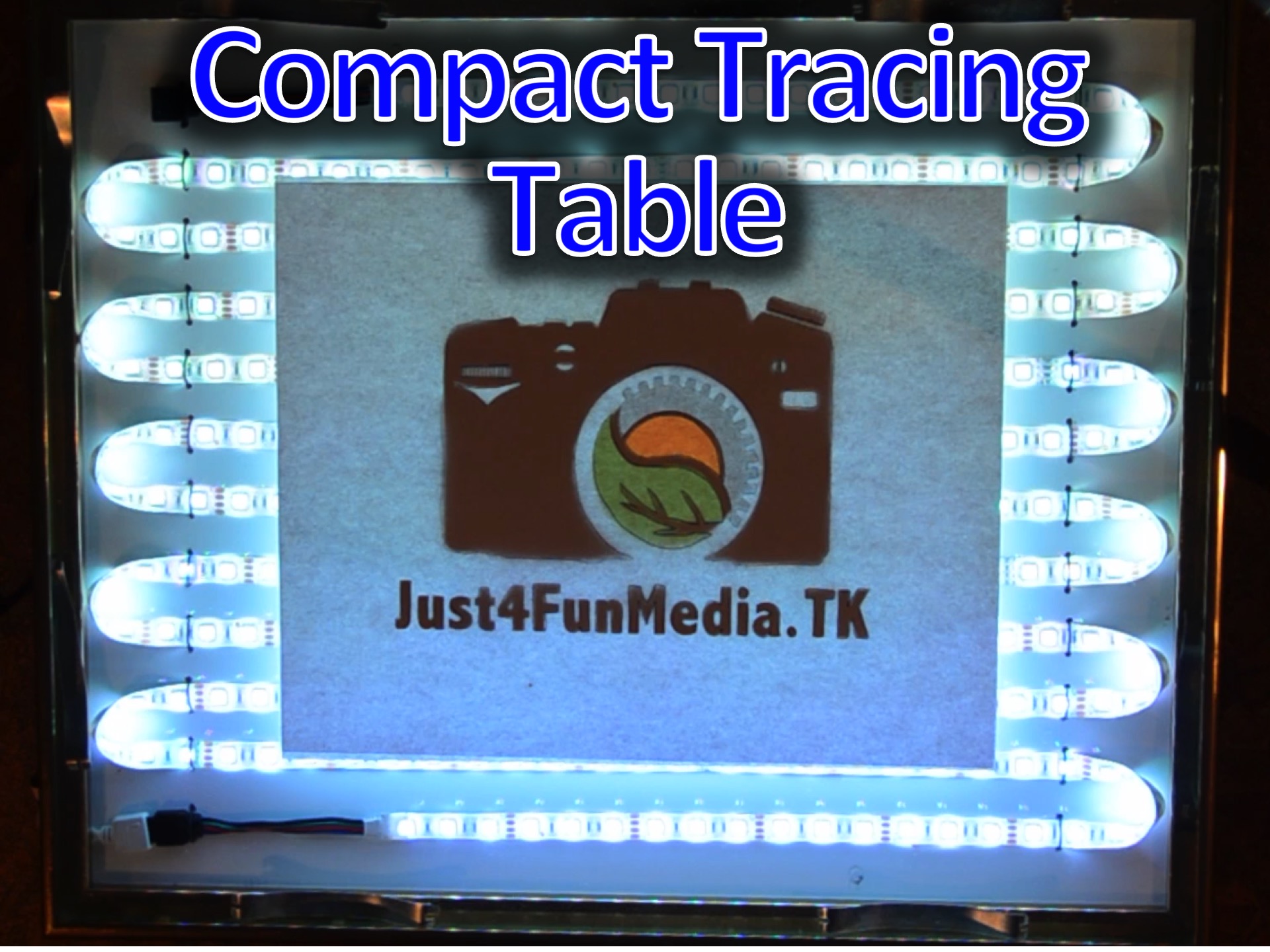 Compact LED Light Table : 9 Steps (with Pictures) - Instructables