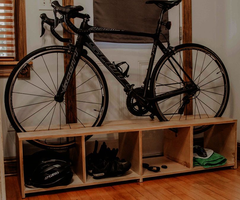 DIY Bike Rack With 1 Sheet of Plywood! : 7 Steps (with Pictures ...