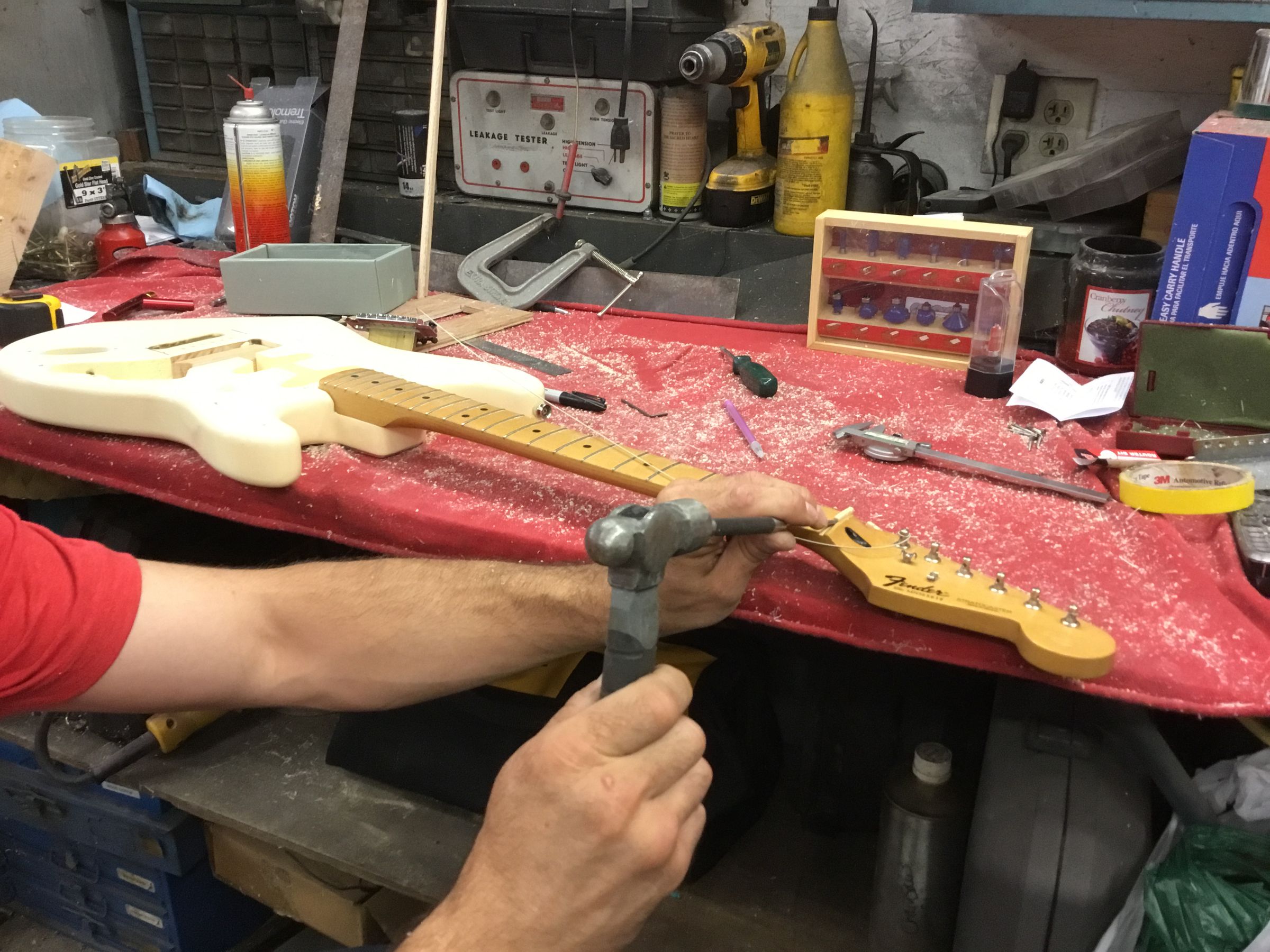 Gotoh Fender Floating Tremolo Install : 32 Steps (with Pictures ...