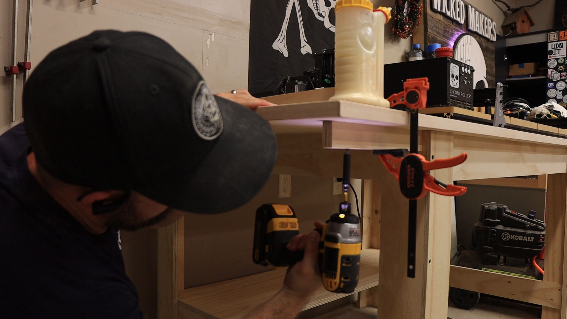 DIY Workshop Table (From Plywood!) : 10 Steps (with Pictures ...