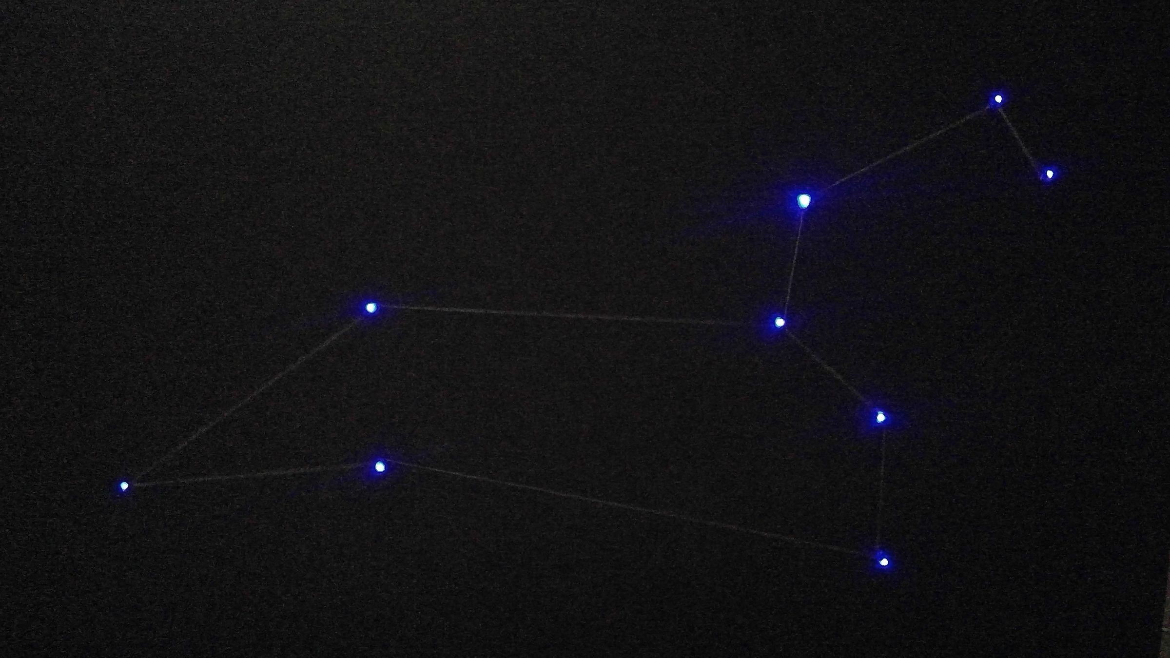 LED and Fiber Optic Star Constellation : 6 Steps - Instructables