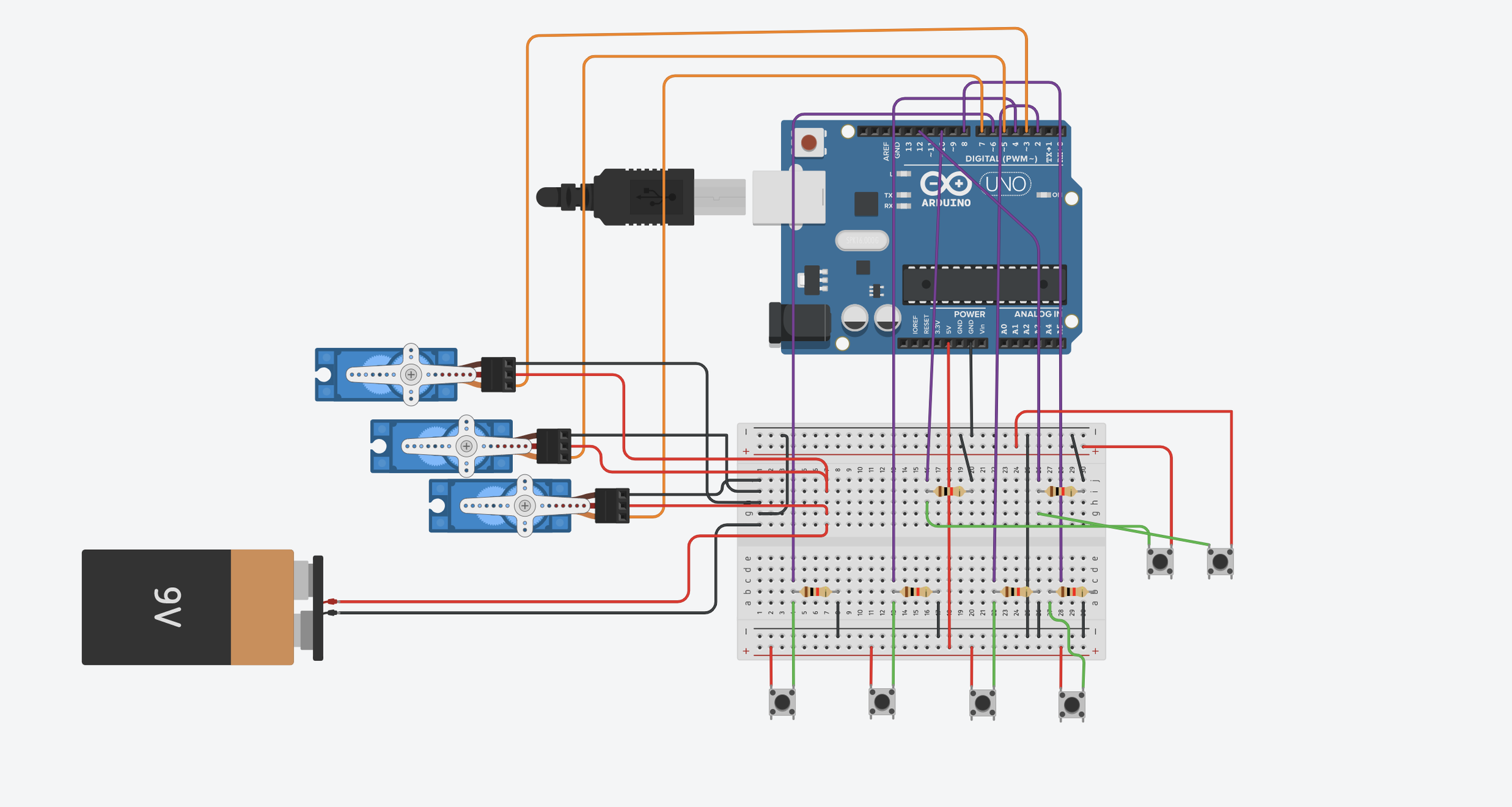 Portable Arduino Robot Arms : 6 Steps - Instructables