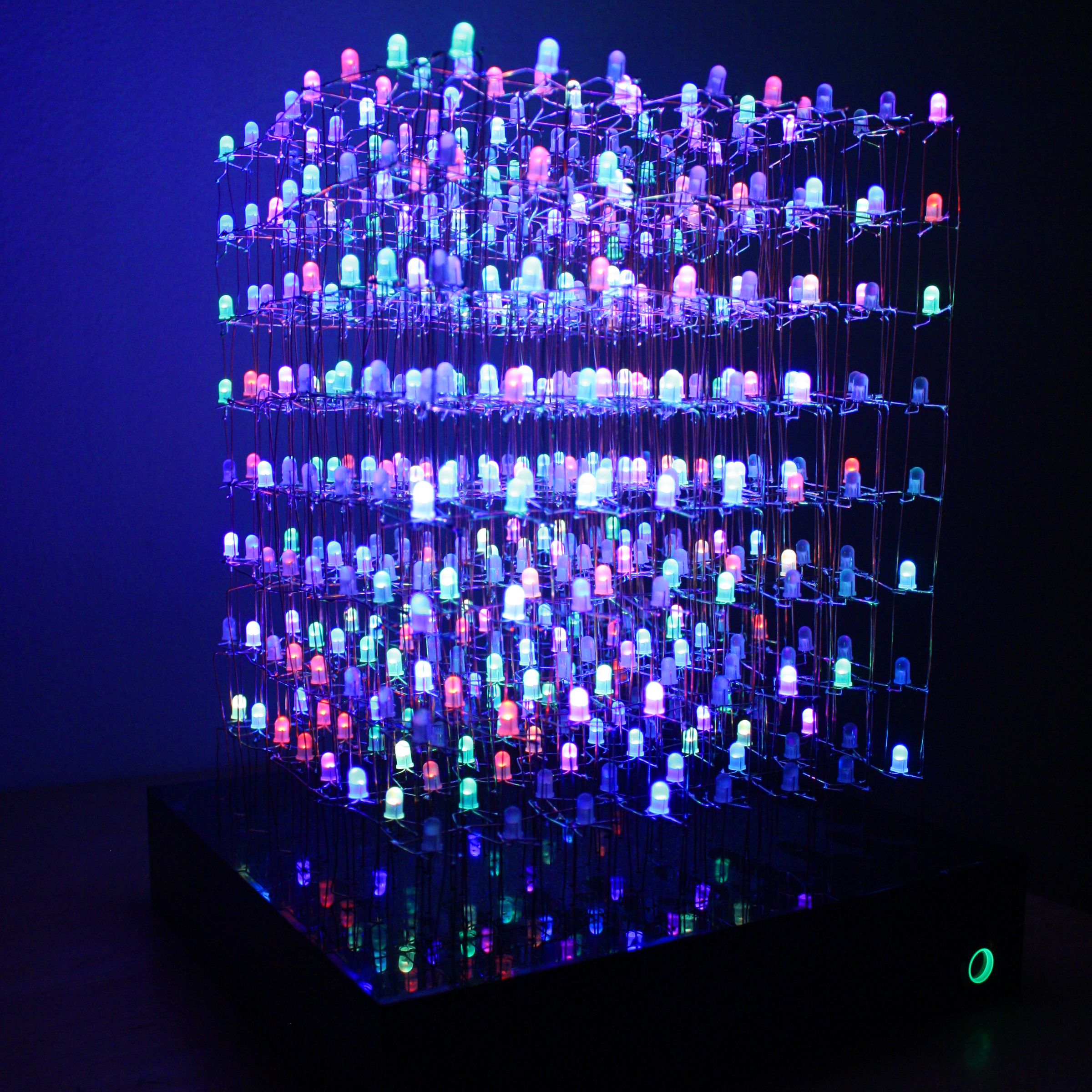 RGB 8x8x8 LED Cube : 9 Steps (with Pictures) - Instructables