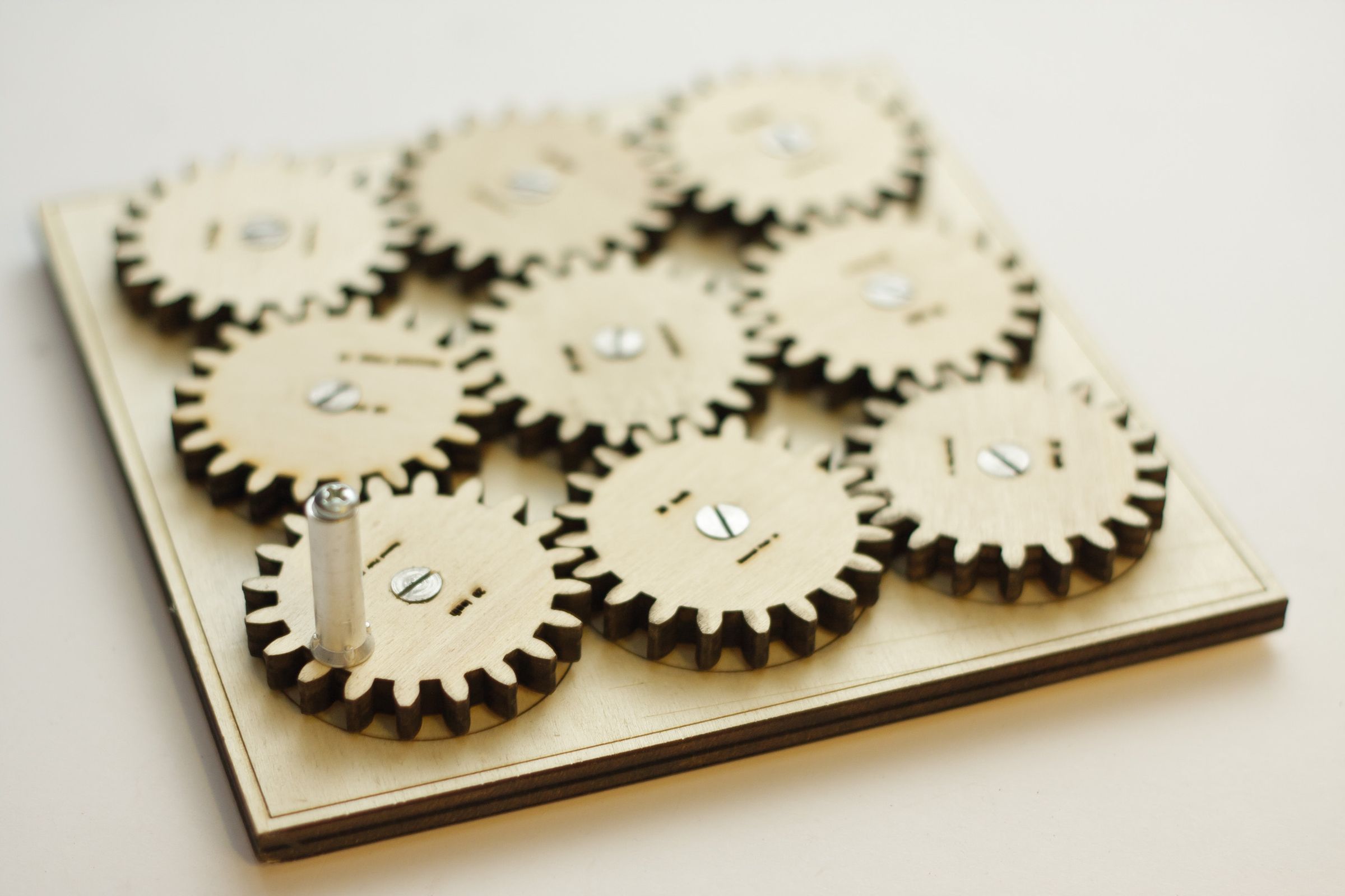 Wood Gear Toy : 9 Steps (with Pictures) - Instructables