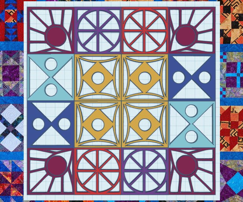 3D Quilt Codes & the Tinkercad Cypher : 7 Steps (with Pictures ...