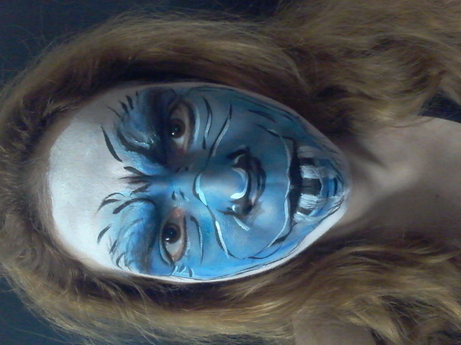Yeti Face Paint : 5 Steps - Instructables