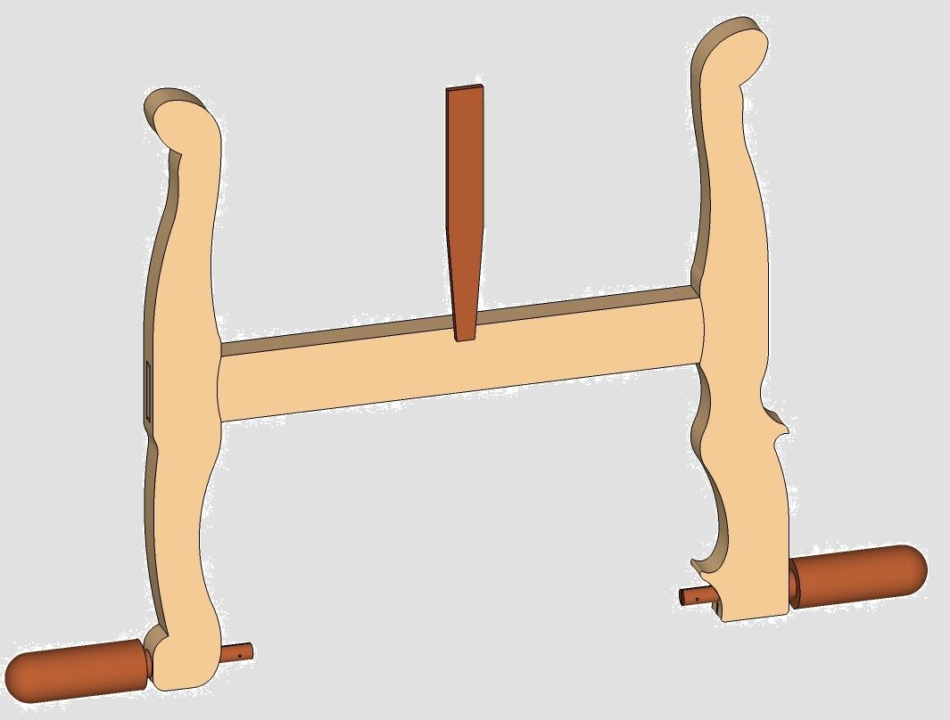 Make a Bow Saw (aka Frame, Turning) : 8 Steps (with Pictures ...