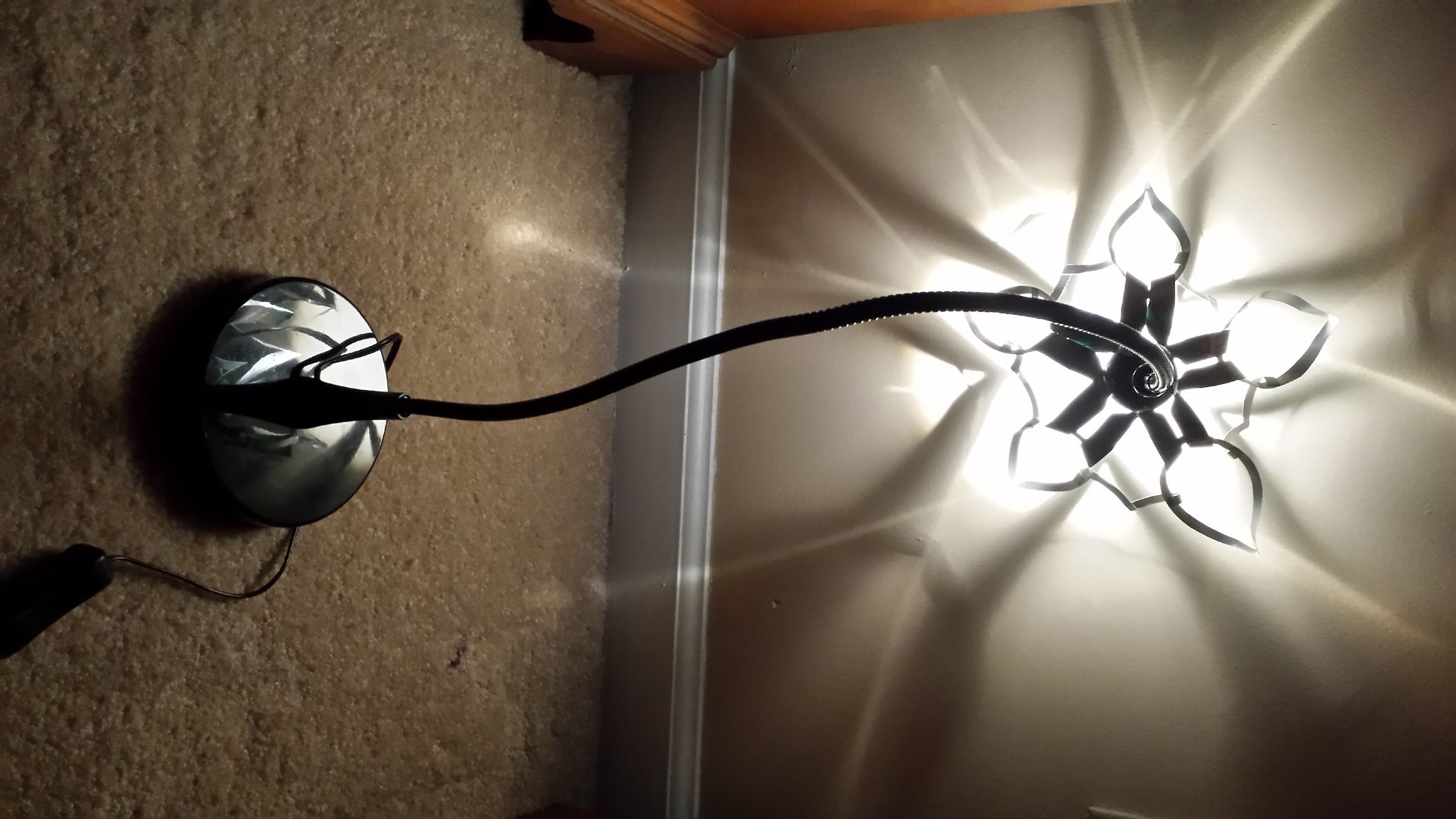 Sheet Metal Flower Lamp : 8 Steps (with Pictures) - Instructables