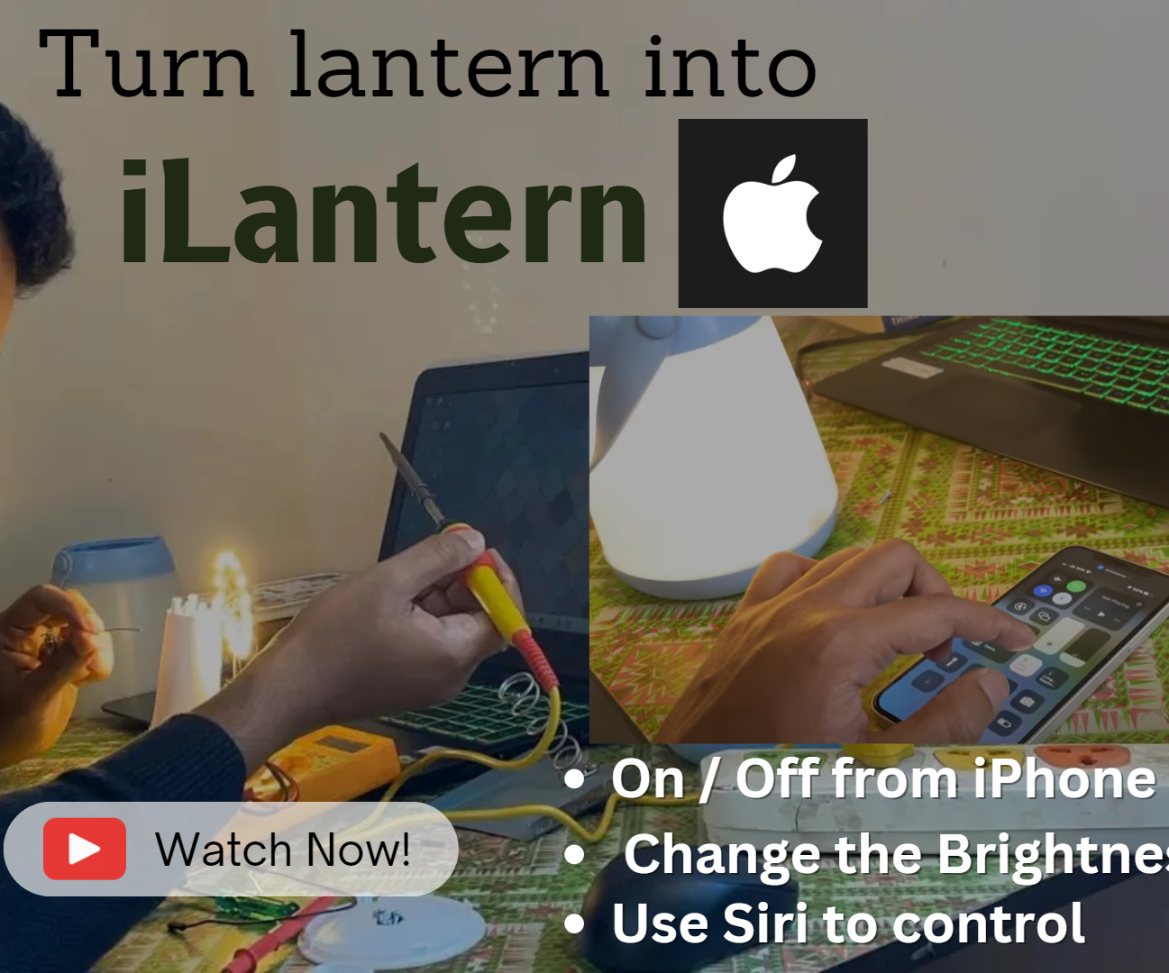 Turn Lantern Into ILantern : 4 Steps - Instructables