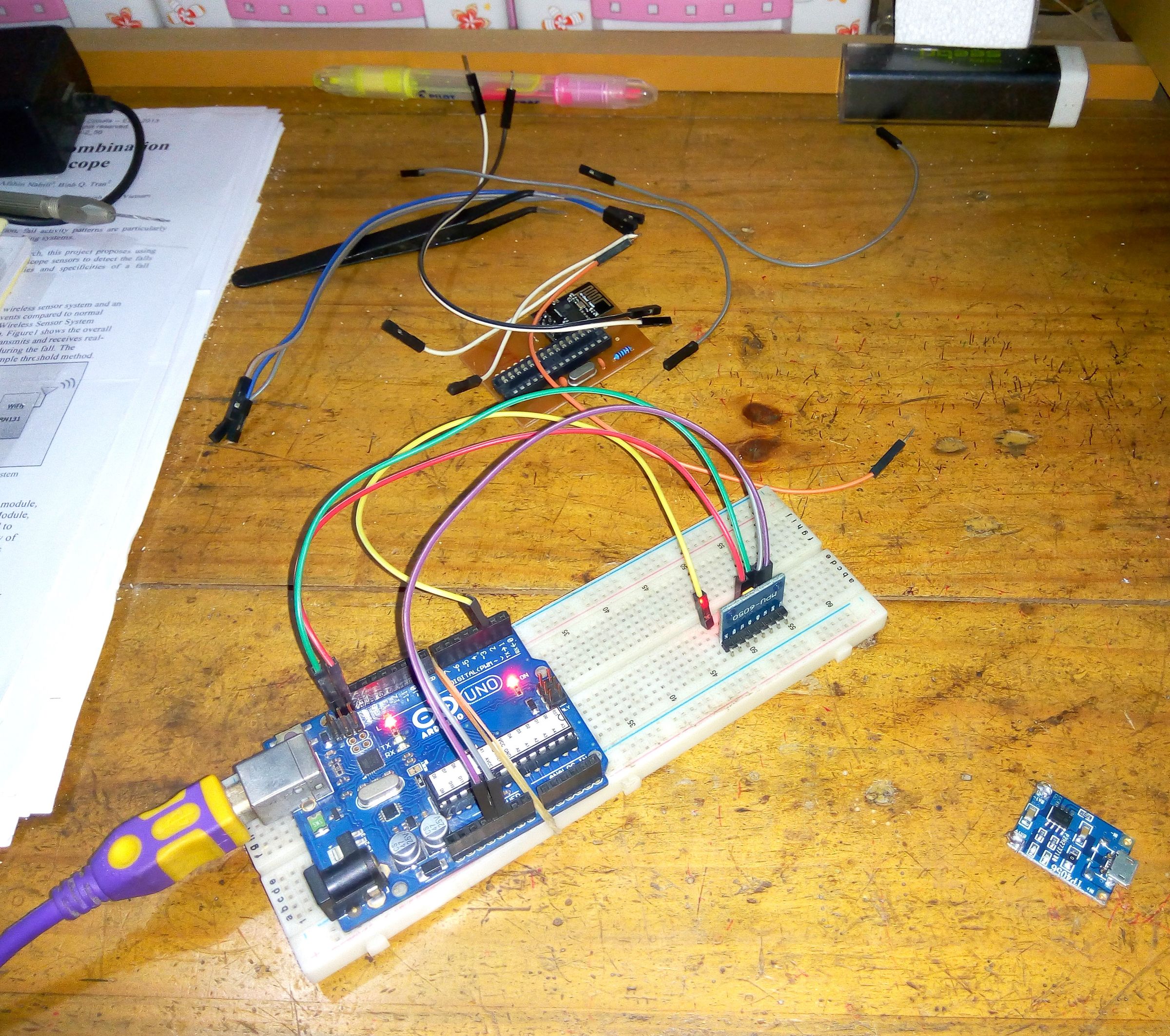 Emergency Fall Notifier With Panic Button : 17 Steps (with Pictures ...