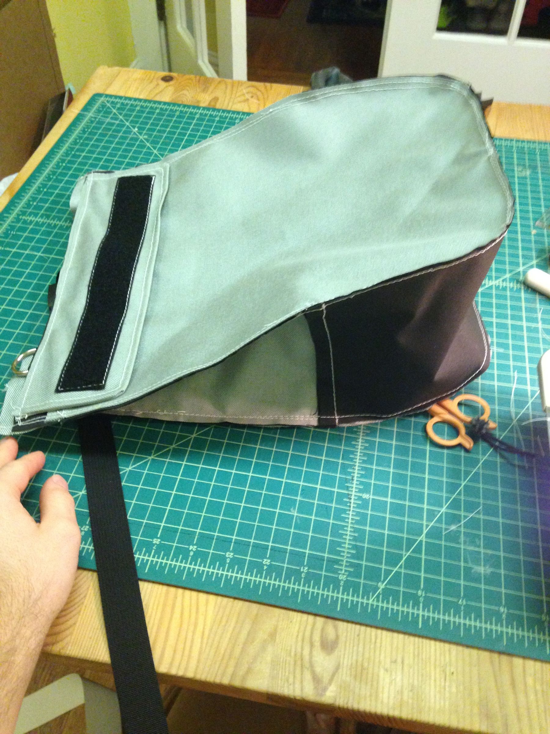 Bike Pannier From Scratch Using a Home Sewing Machine : 14 Steps (with ...