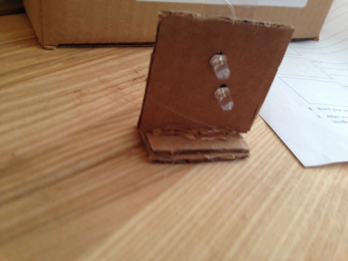 Electronic Cardboard House : 6 Steps - Instructables