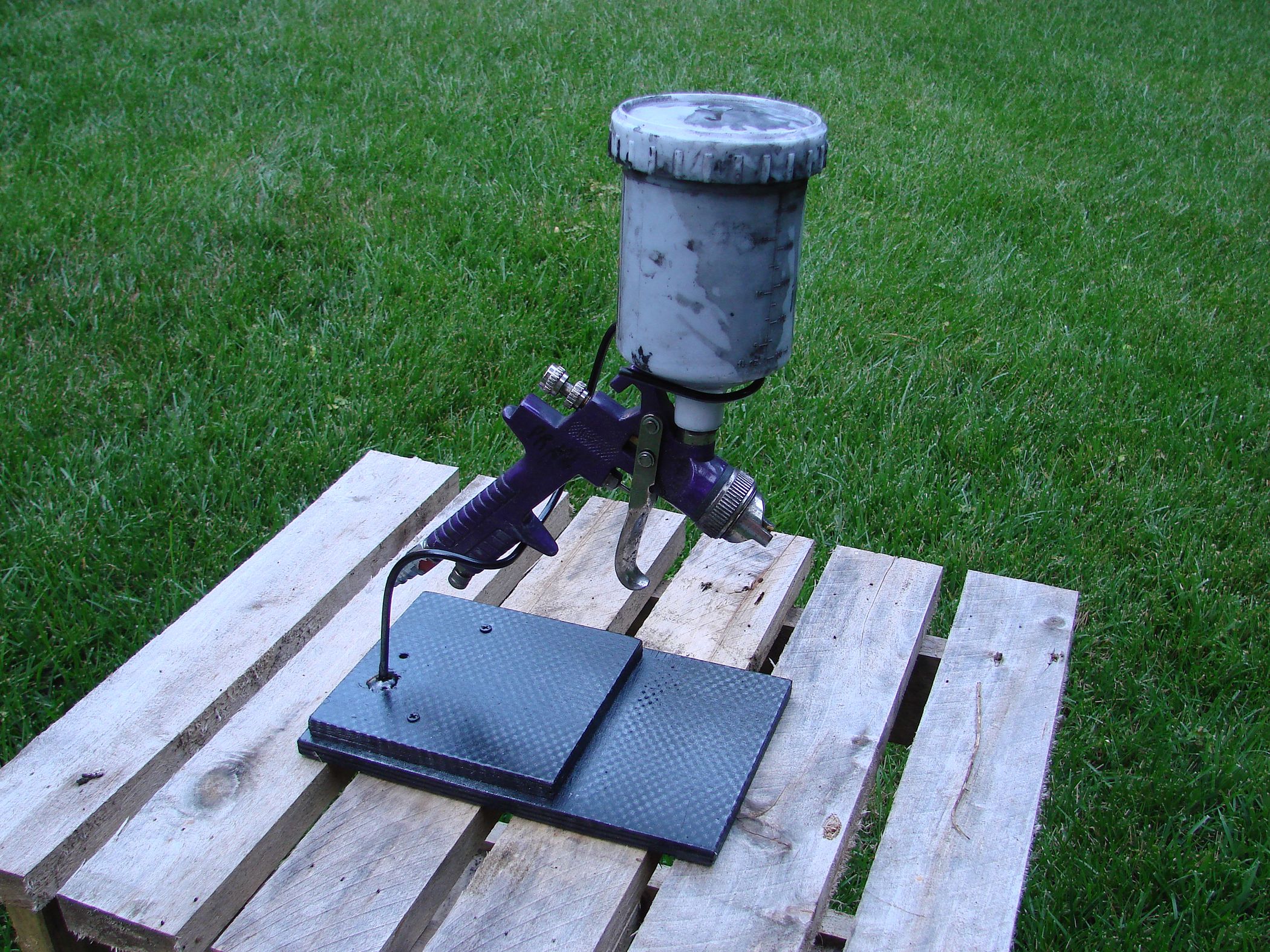 Spray Gun Stand : 5 Steps (with Pictures) - Instructables