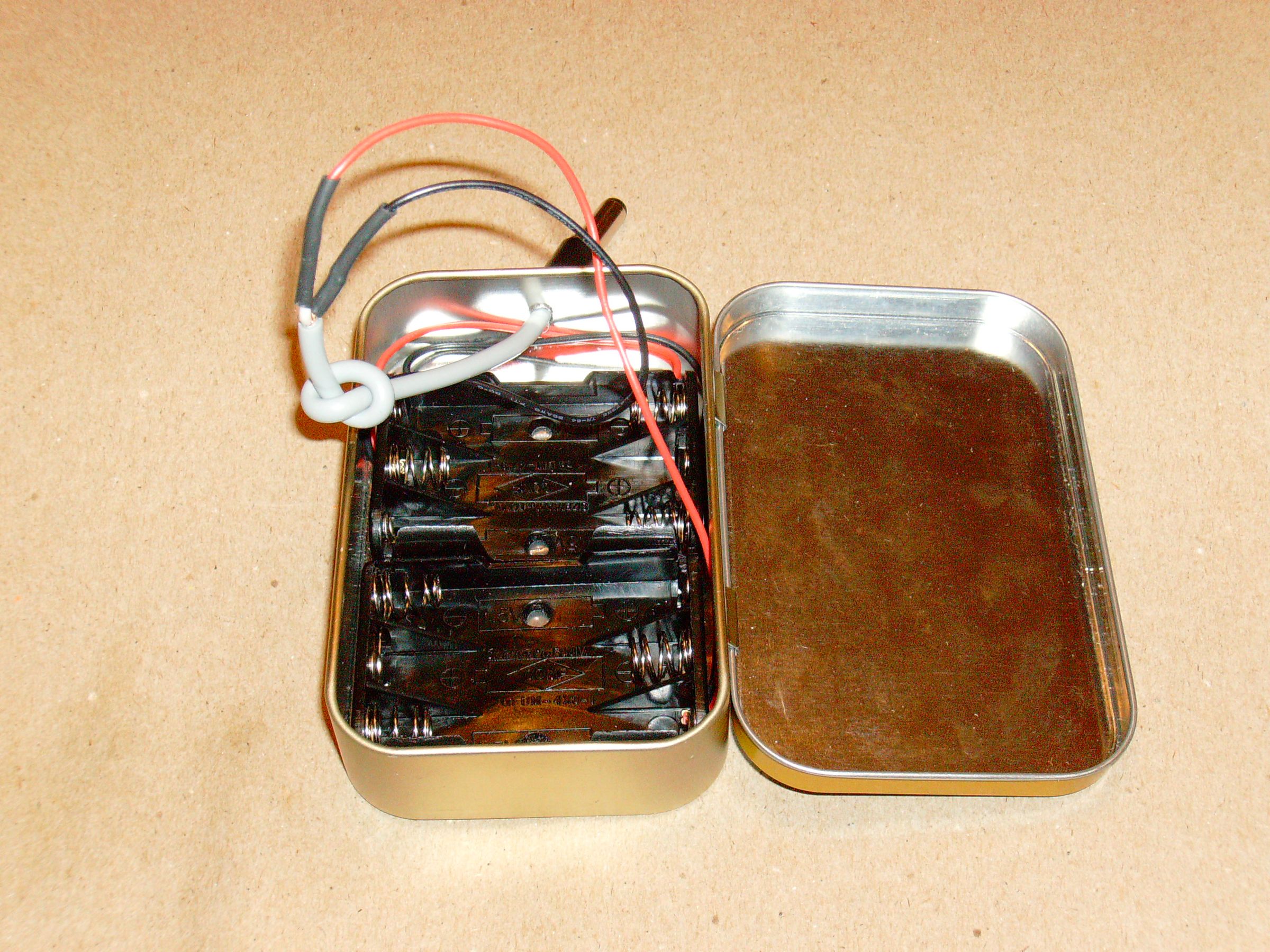 Arduino and Battery Pack in Altoids Tins : 17 Steps - Instructables