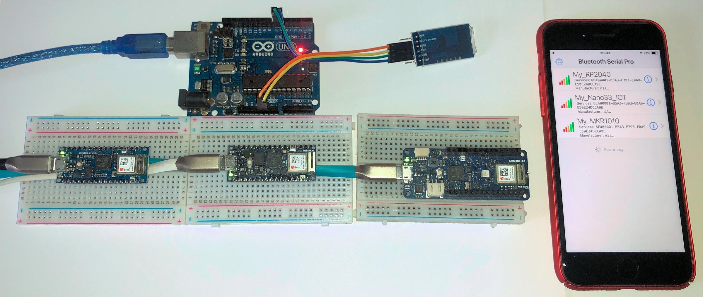 Communicate Using CC254x or NRF BLE With Arduino and Other Microcontrollers : 5 Steps ...