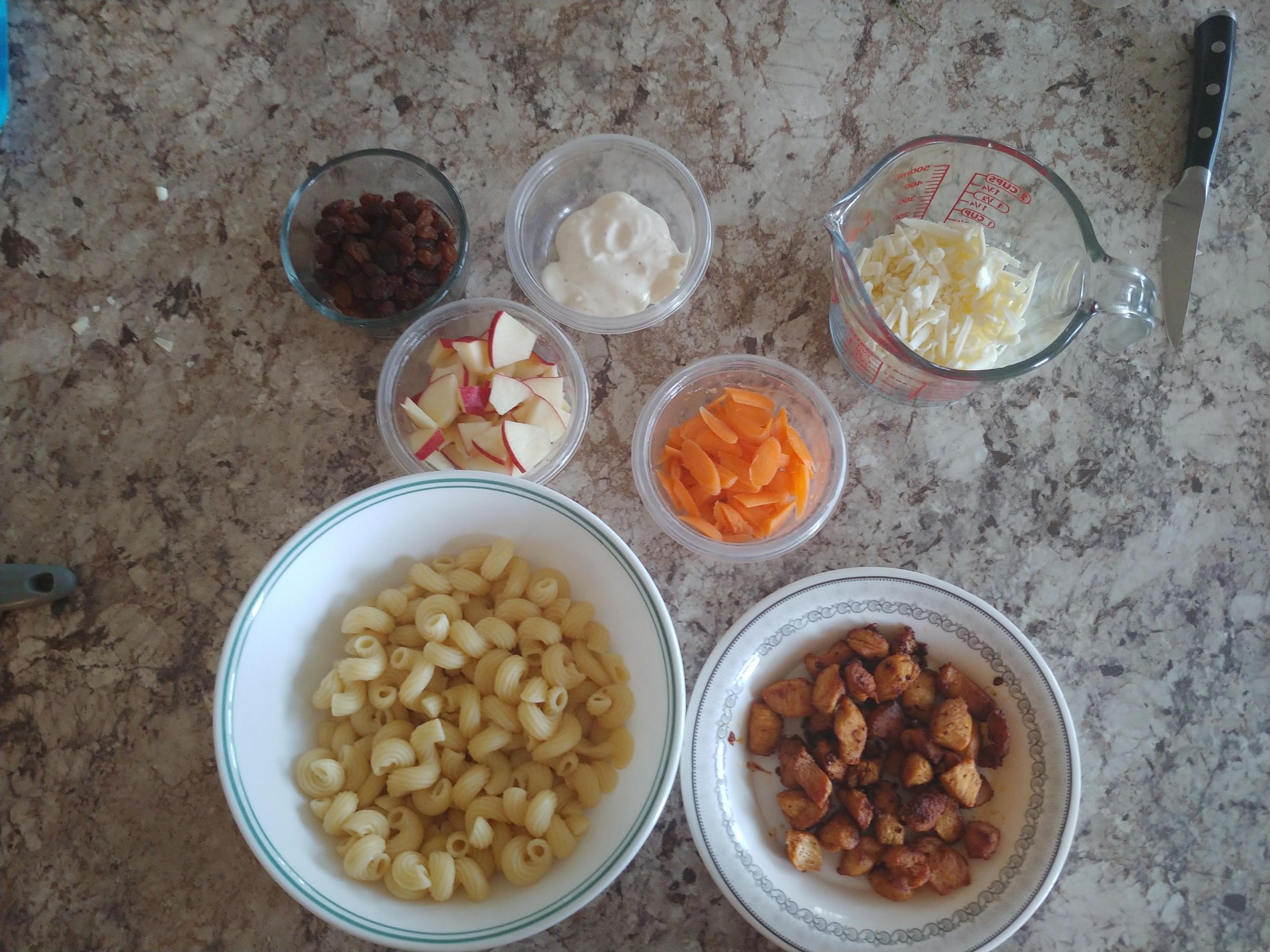 Healthy Macroni Salad and Creamy Ranch : 13 Steps - Instructables