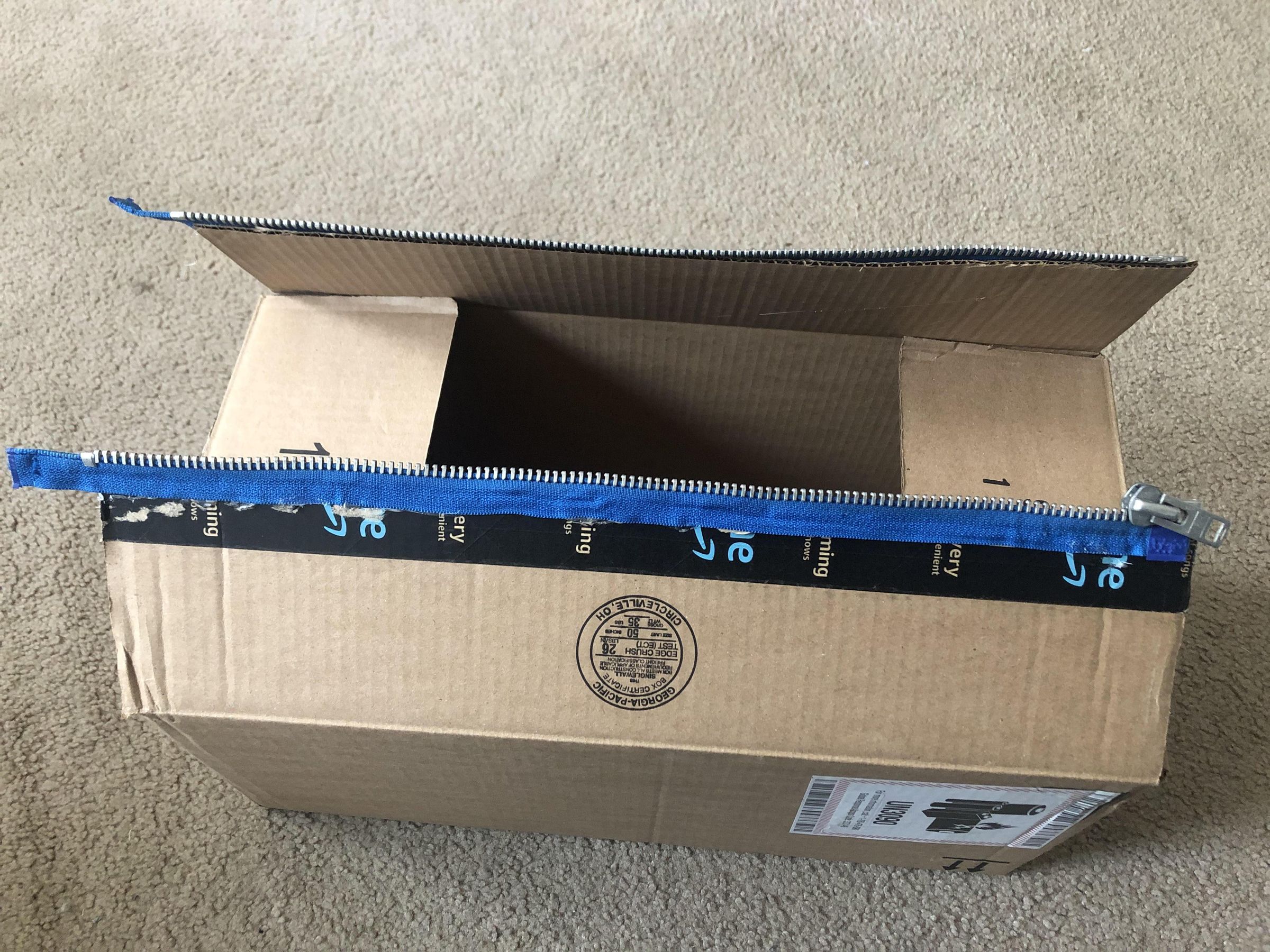 Zippable Box : 4 Steps - Instructables