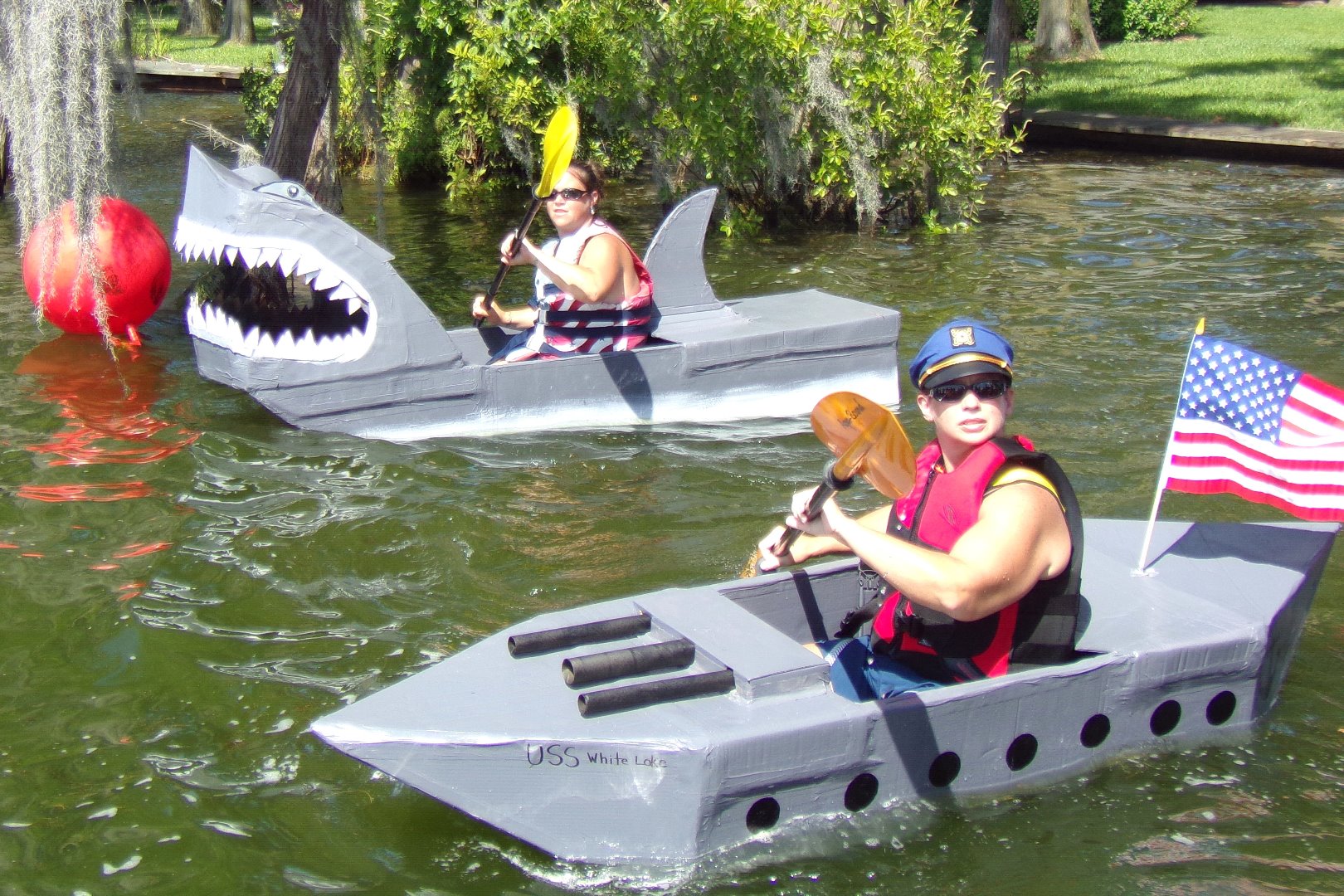 Make a Cardboard Boat : 7 Steps (with Pictures) - Instructables