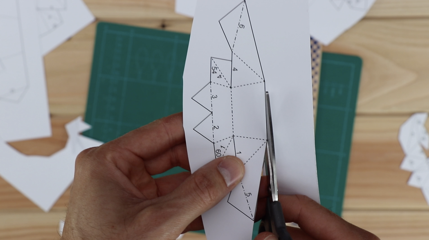 Papercraft Squid Game Frontman Mask for Halloween : 9 Steps (with ...