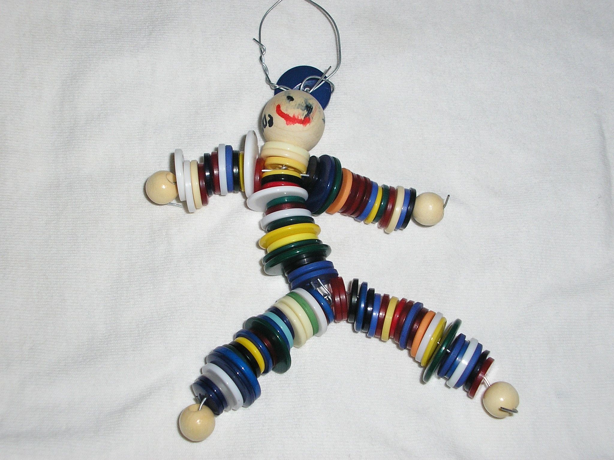 The Button Man Ornament! - Instructables