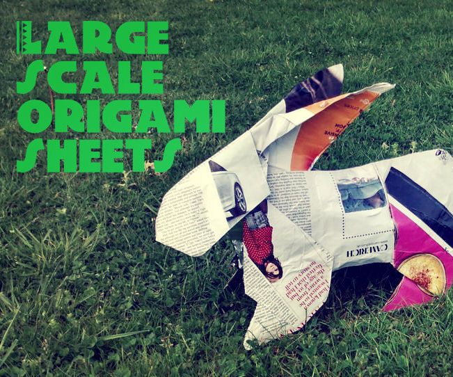 Large Scale Origami Sheets : 4 Steps (with Pictures) - Instructables