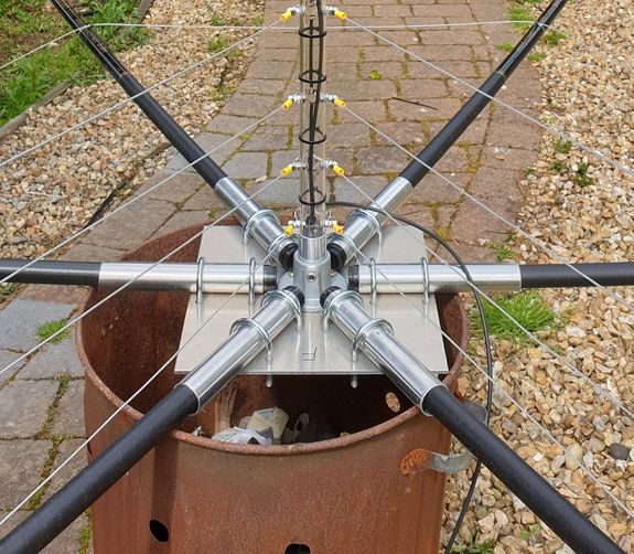 Broadband Hex Beam Antenna - 6 Band : 6 Steps (with Pictures ...