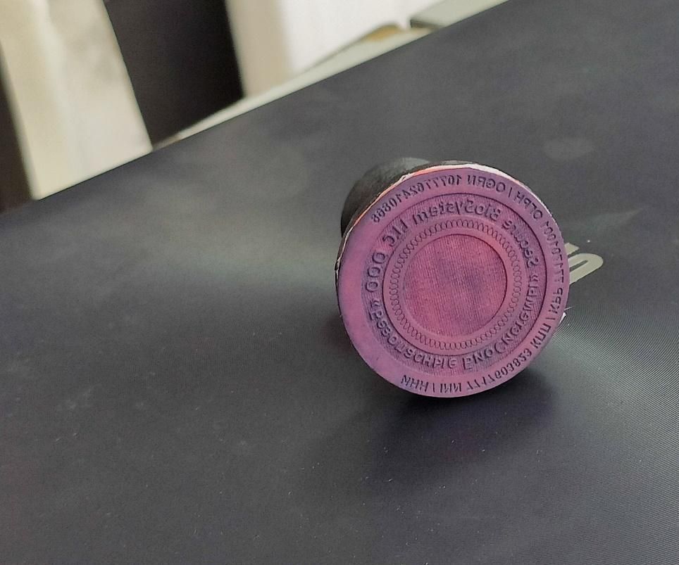 How to Make a Stamp on a Laser Machine : 7 Steps - Instructables