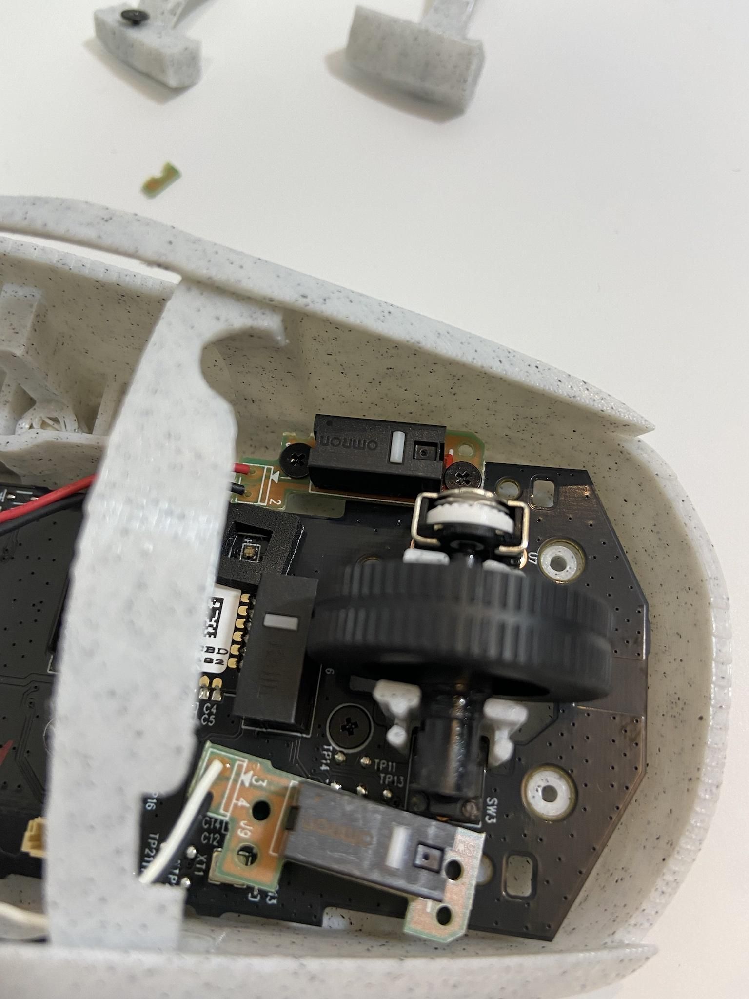 ZS-J1, 3D Printed Asymmetric Wireless Claw Biased Mouse Guide ...