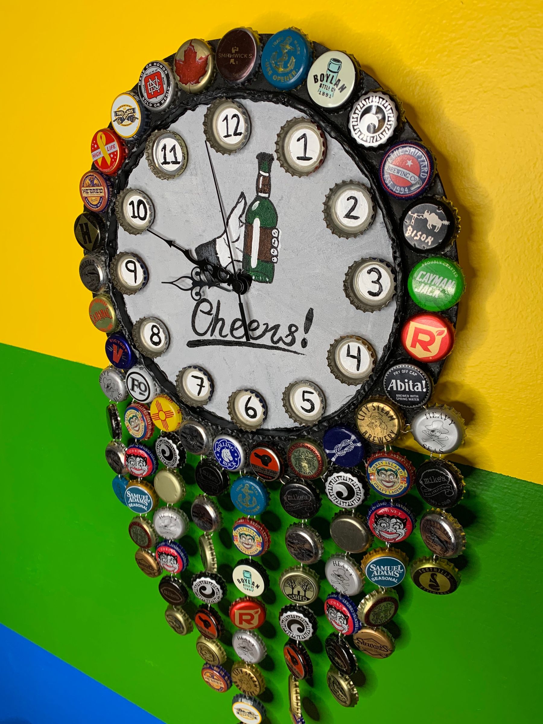 Bottle Cap Clock : 9 Steps (with Pictures) - Instructables