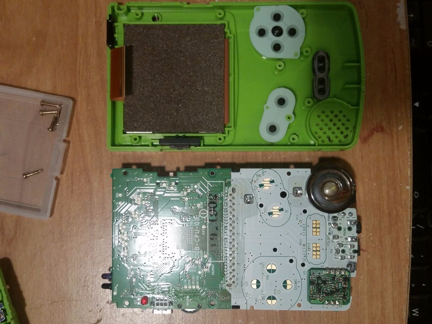 Game Boy Color GBC Teardown Open - Instructables