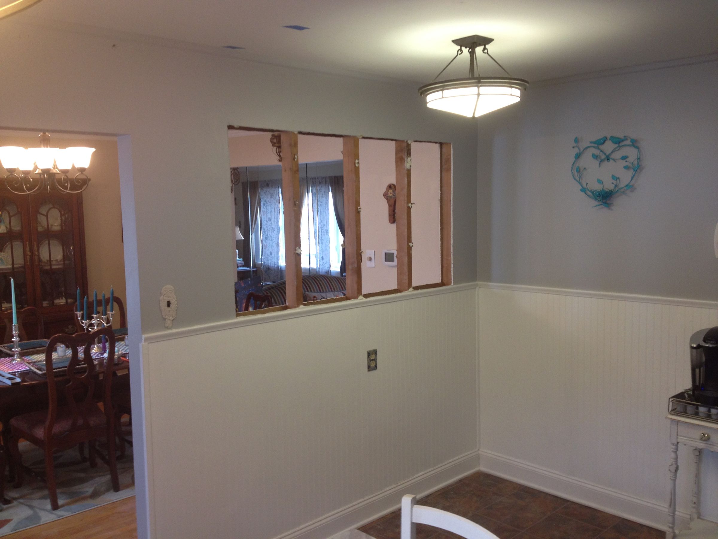 Kitchen Wall Pass Through : 9 Steps (with Pictures) - Instructables