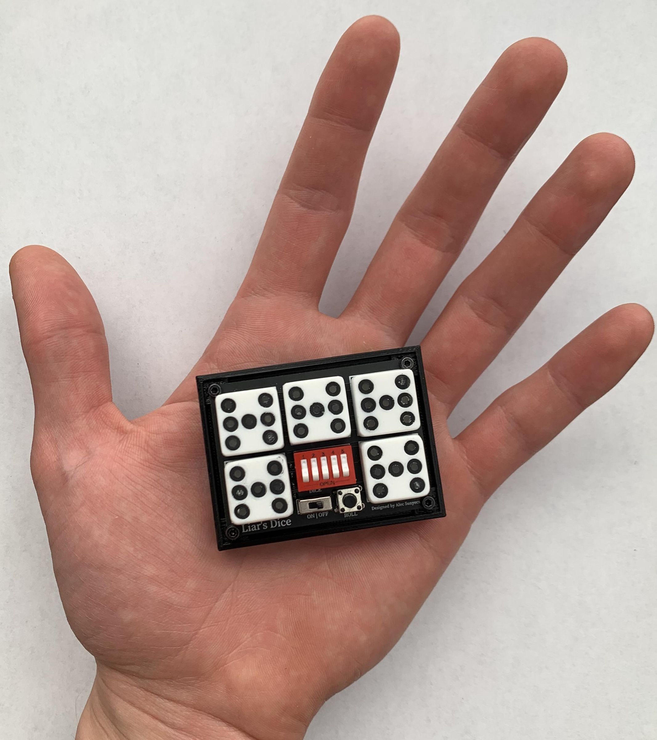 Pocket Dice! Electronic Dice for Liars Dice and More : 7 Steps (with ...