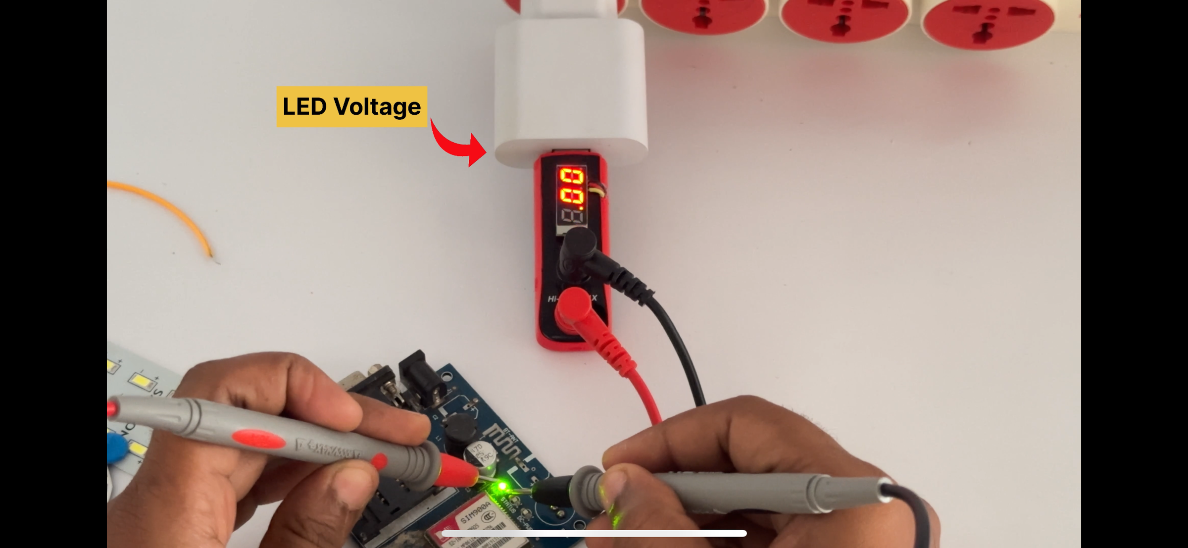 DIY LED Voltage Tester – Test Any DC Voltage With LEDs! : 11 Steps ...