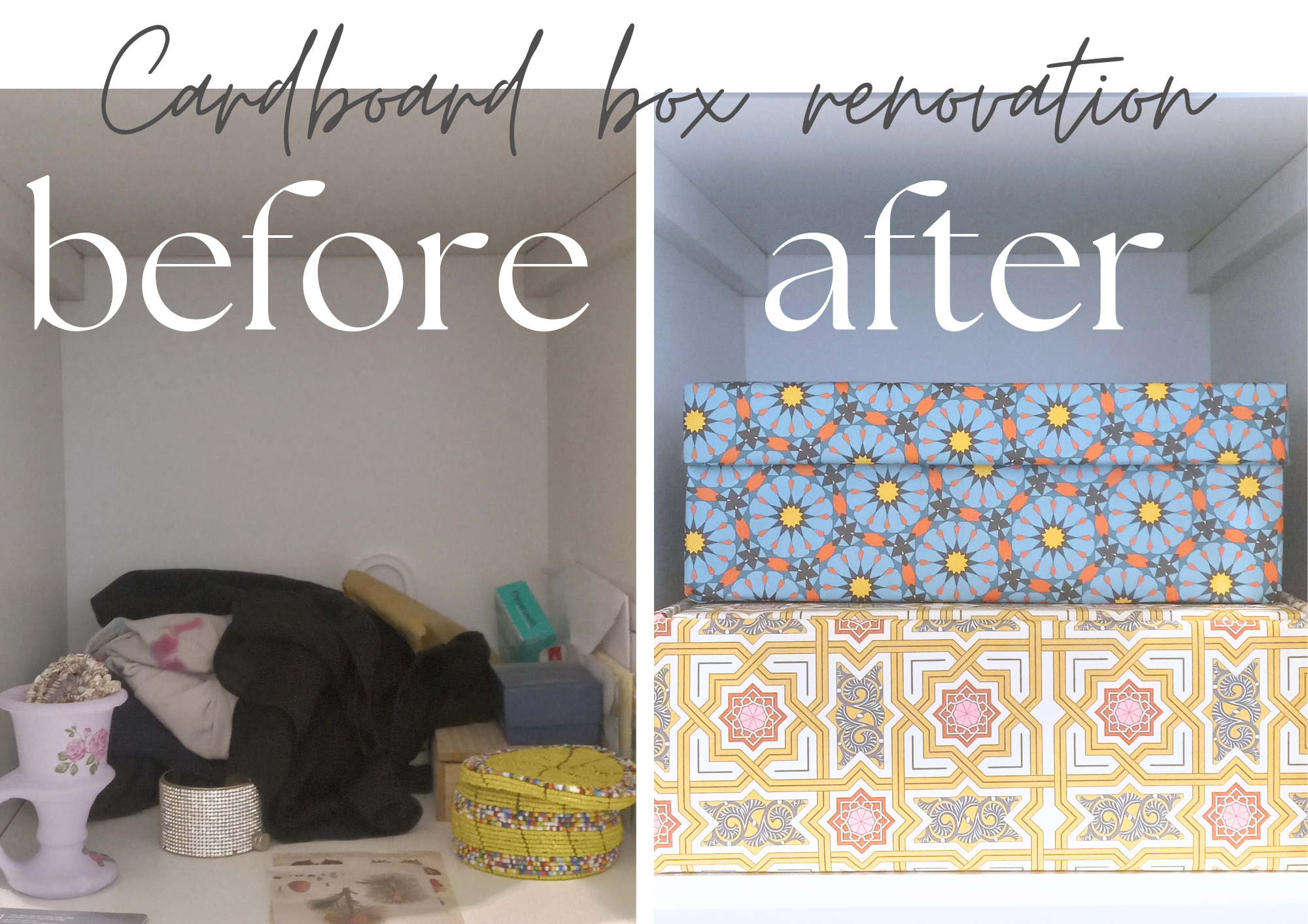 Cardboard Box Renovation : 3 Steps - Instructables