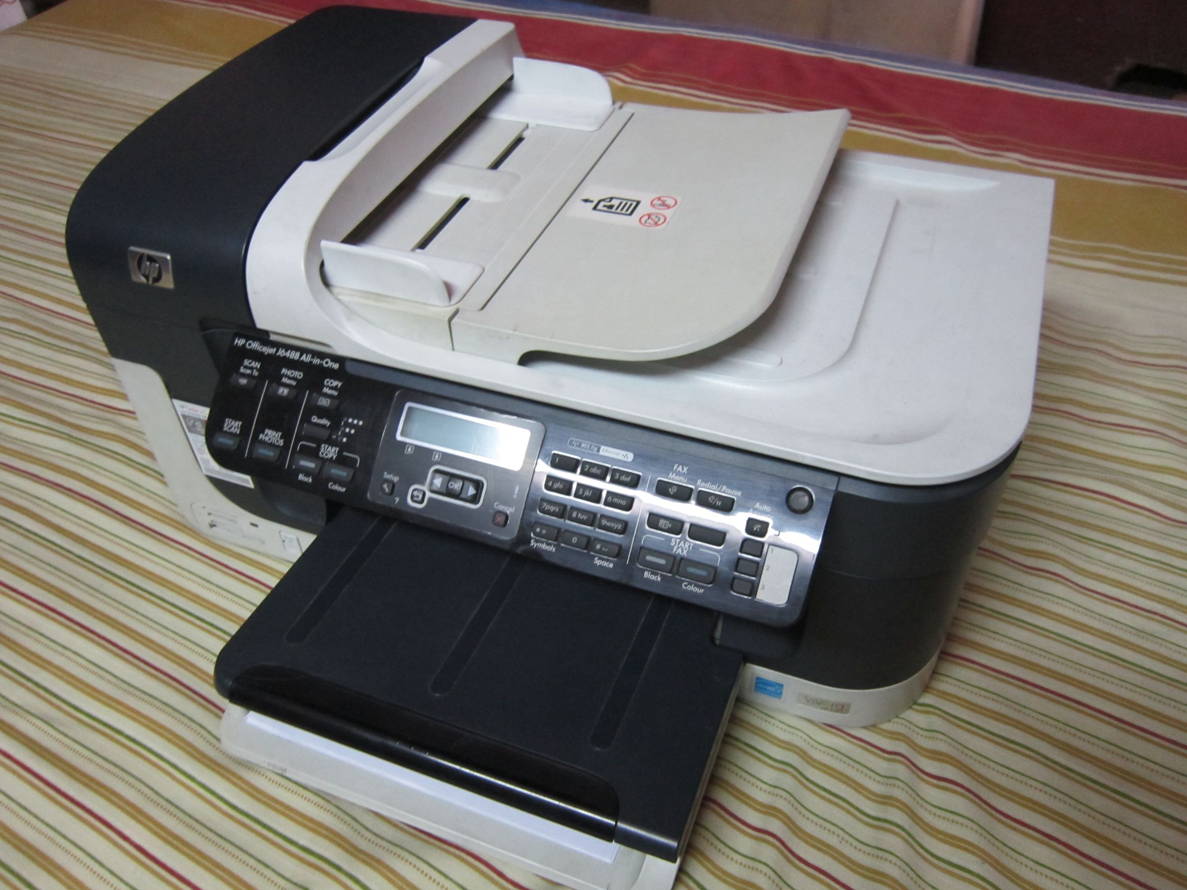 How to Fix a Broken Printer Hinge and Door Sensor (HP Officejet J6488 ...