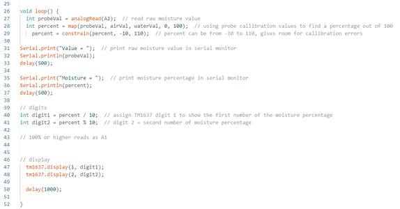 Handheld Arduino Nano Capacitive Soil Moisture Meter With 7 Segment LED ...