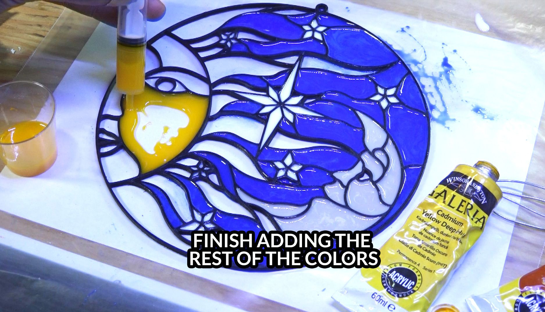 3D Printed Stained Glass Effect Suncatchers : 4 Steps (with Pictures ...