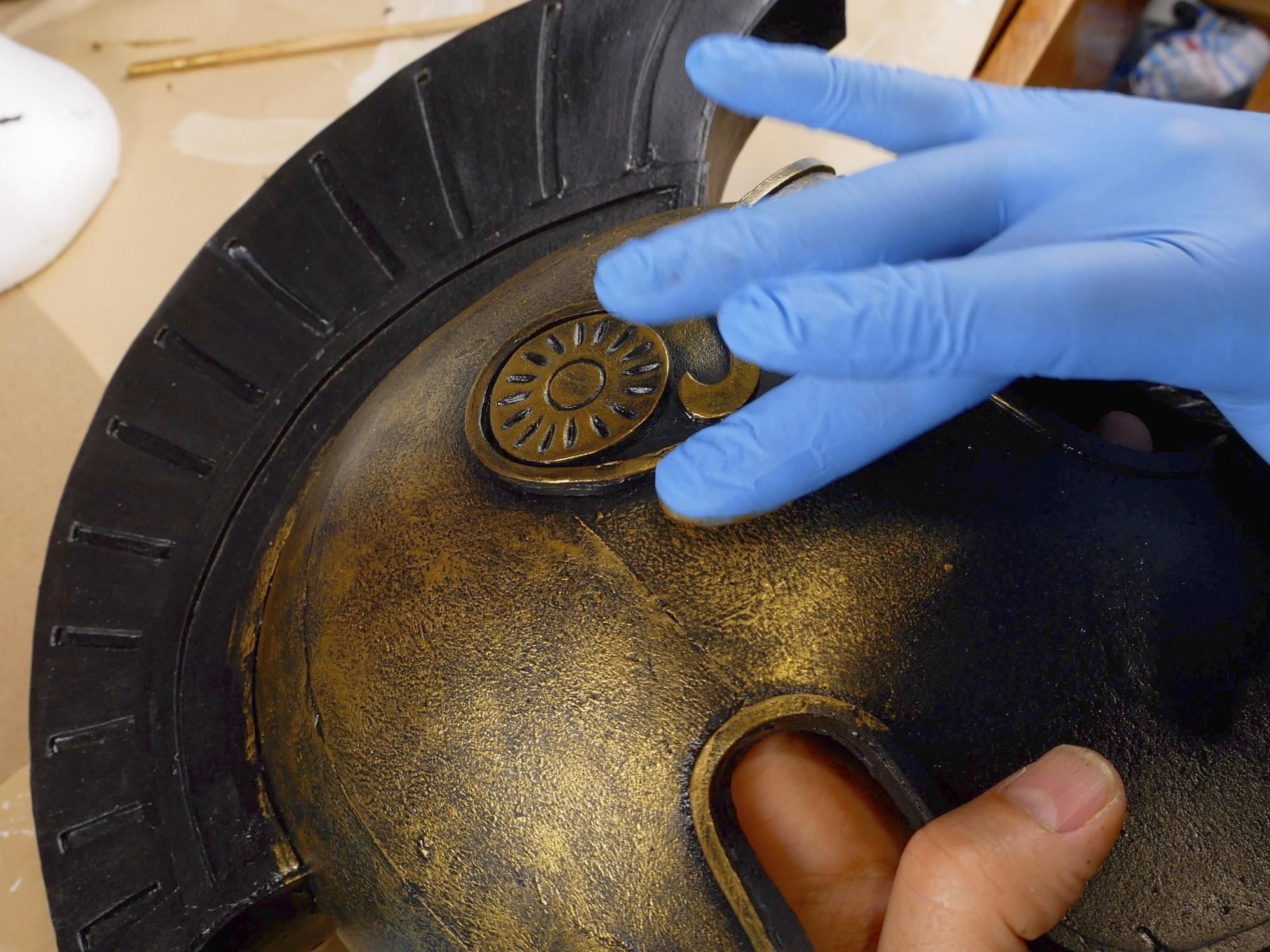 DIY Spartan Helmet Costume From Foam! : 27 Steps (with Pictures ...
