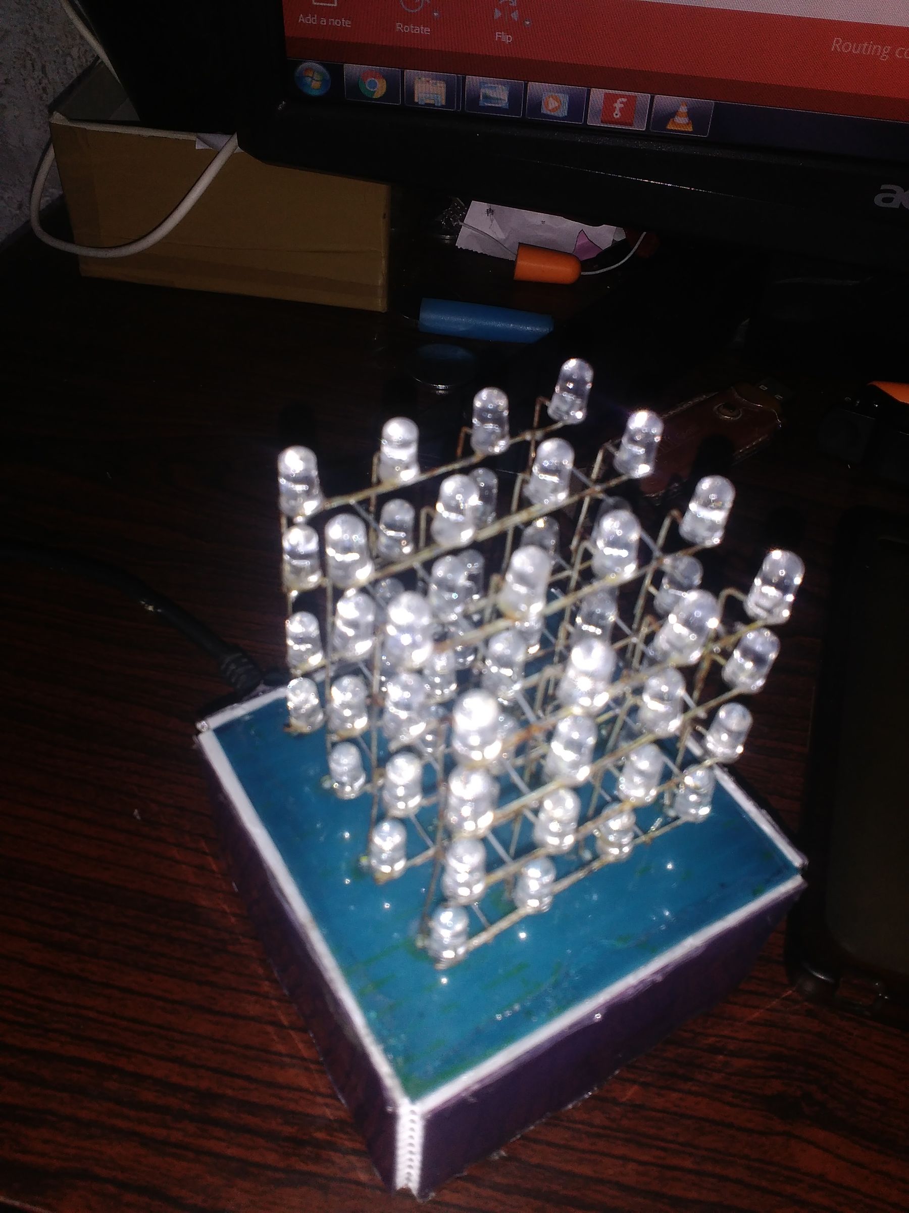 4*4*4 LED CUBE : 5 Steps (with Pictures) - Instructables