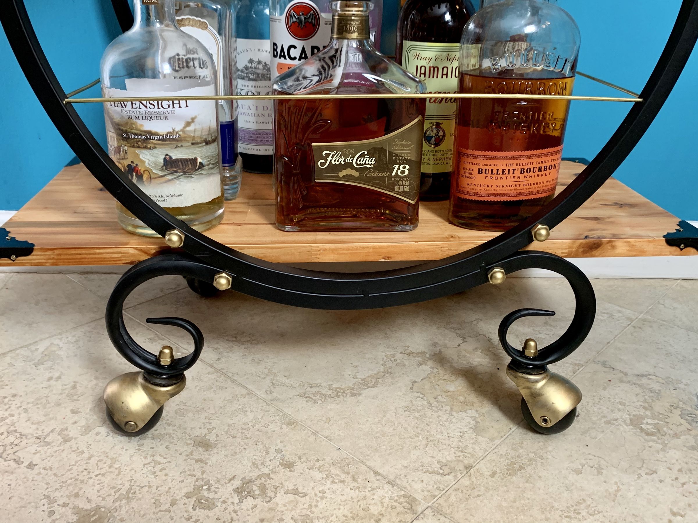 Wine & Liquor Storage Out of a Firewood Rack! : 13 Steps (with Pictures ...