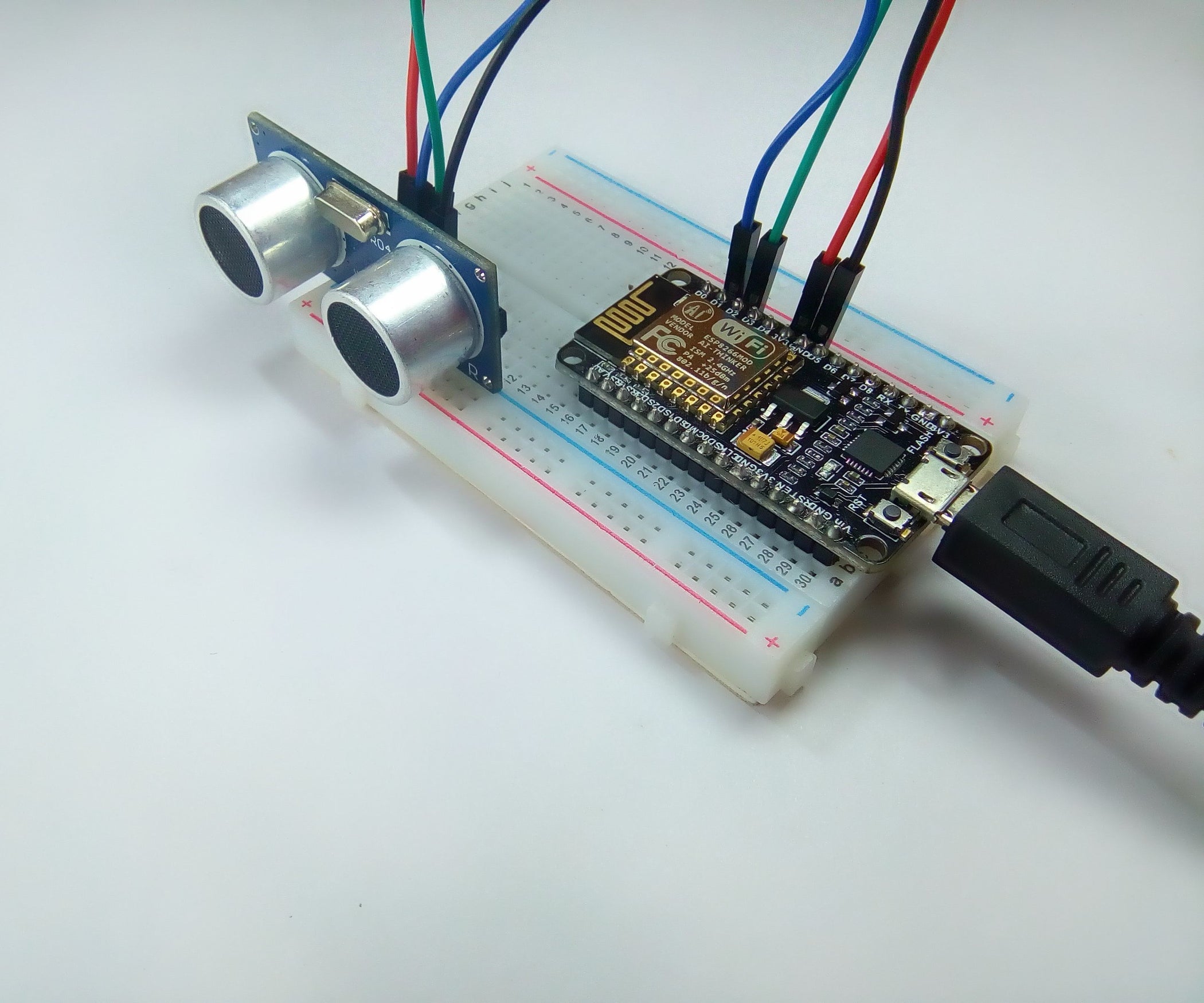 Distance Measurement Using HC-SR04 Via NodeMCU : 7 Steps (with Pictures ... Distance Measurement Using HC-SR04 Via NodeMCU : 7 Steps (with Pictures ...