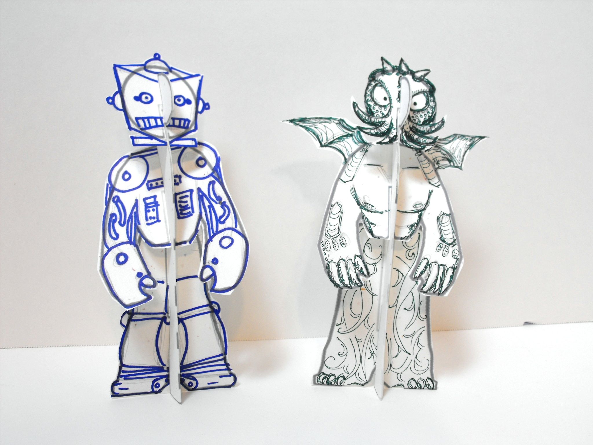 Paper People : 6 Steps (with Pictures) - Instructables