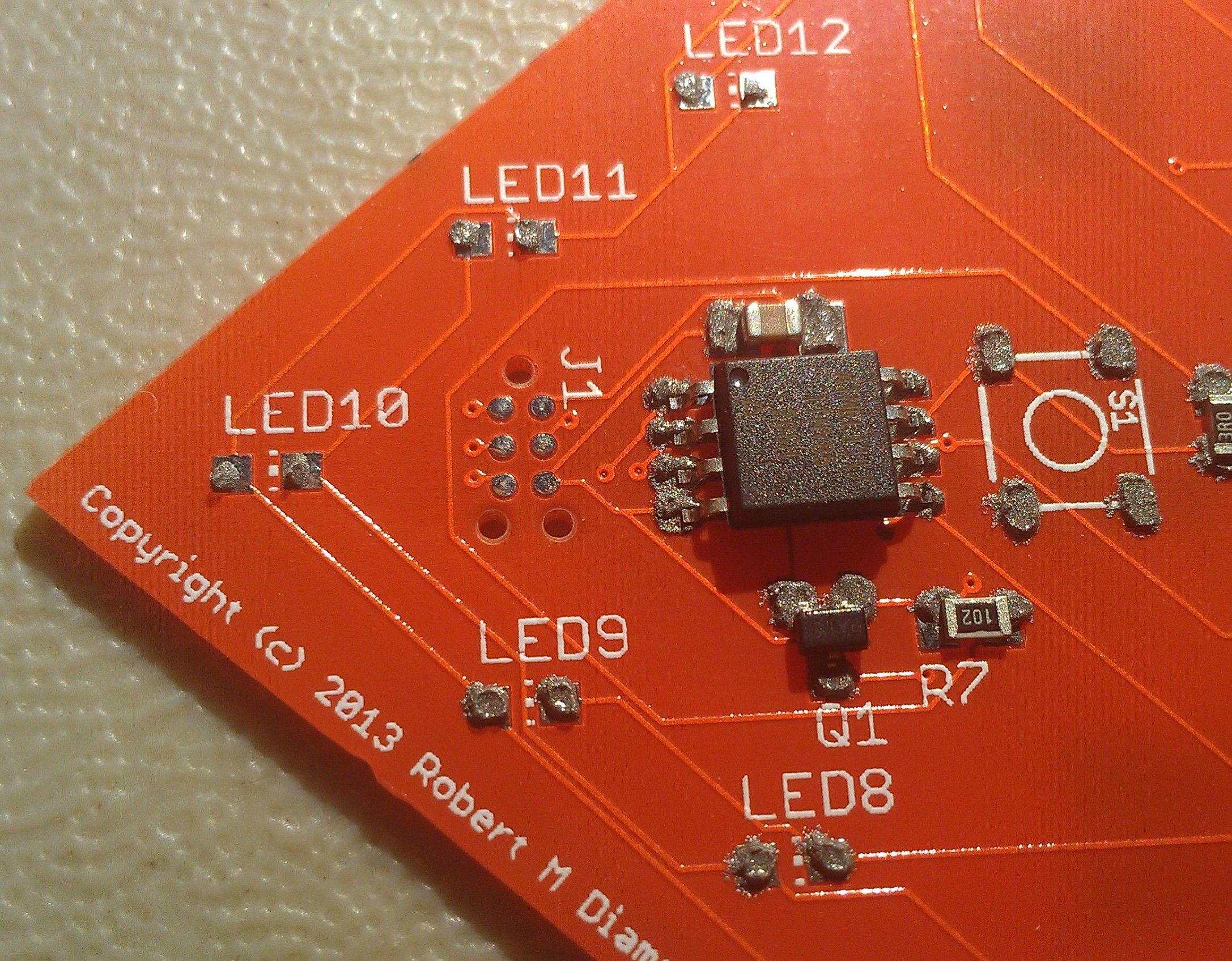 How to Make a Charlieplexed LED Heart : 6 Steps - Instructables