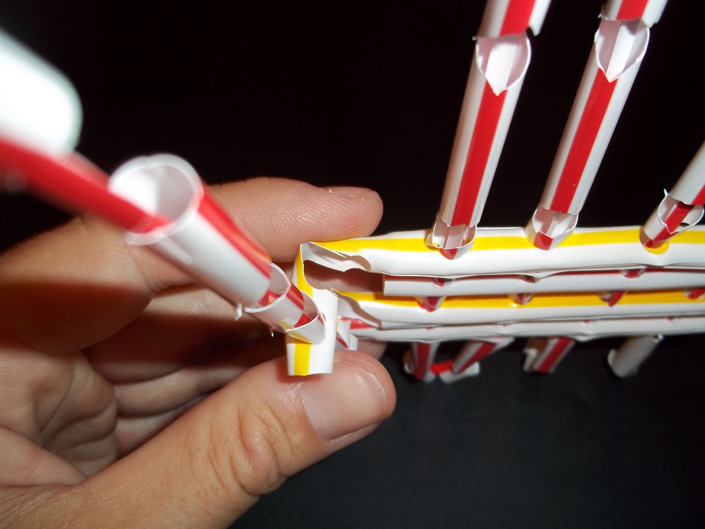 Mechanical Hand Using Only Fast Food Straws - Straw Builder Project #1 ...