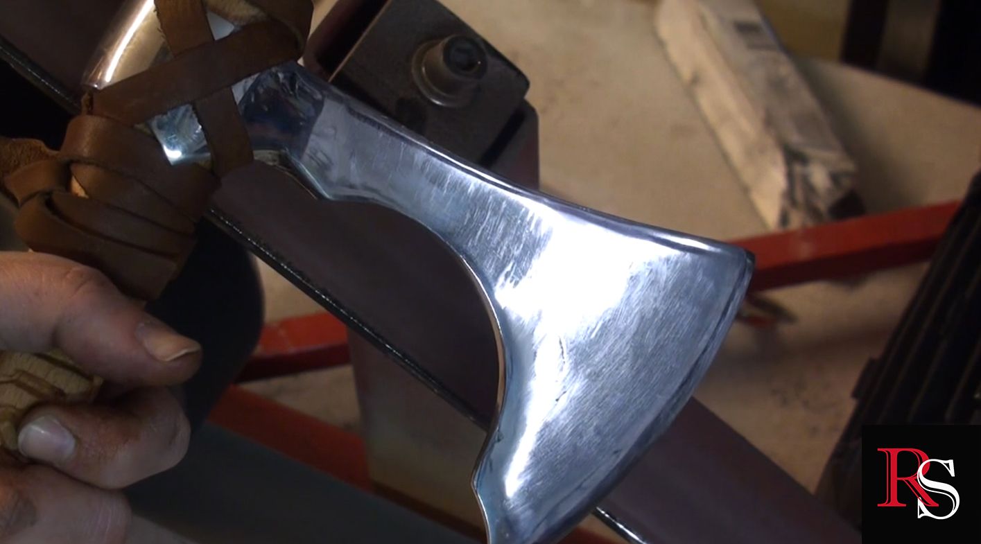 Viking Bearded Axe (Skeggox) From an Old Woodsman Axe : 17 Steps (with ...