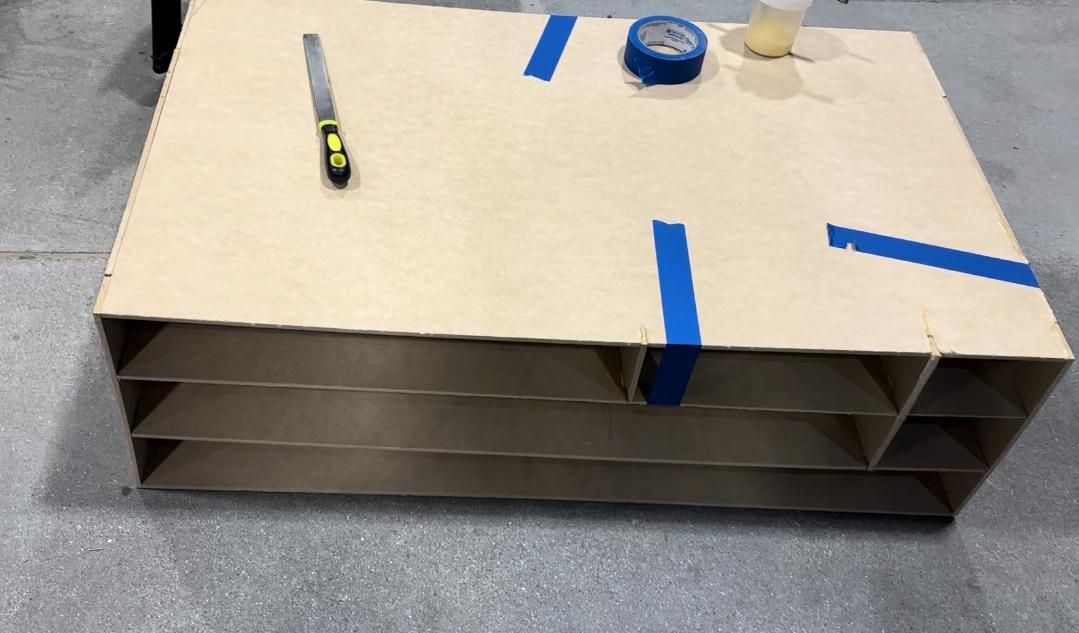 CNC Wooden Shelf for Laser Cutter Material Storage : 5 Steps (with ...