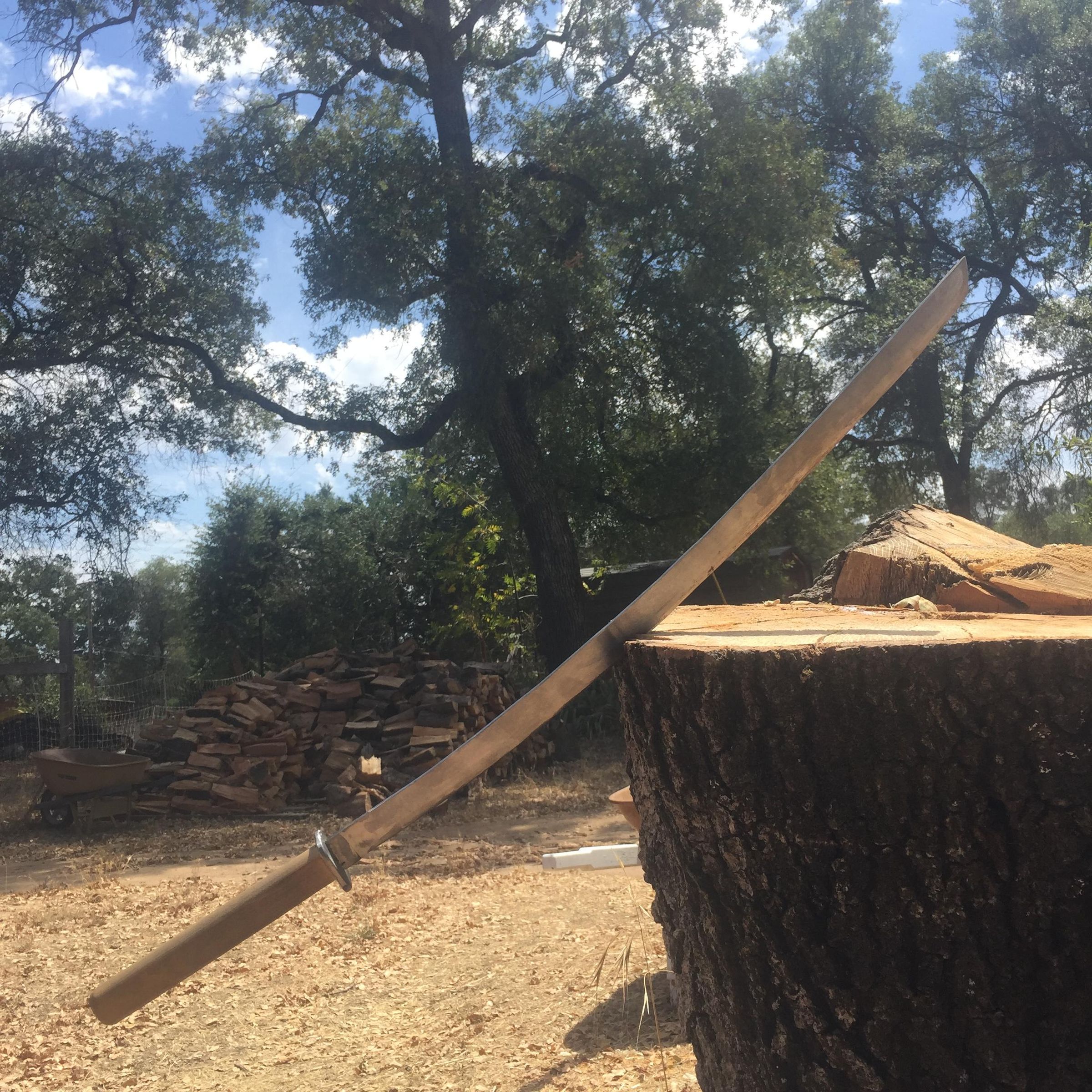 Making a Samurai Sword From Scrap Metal : 8 Steps - Instructables