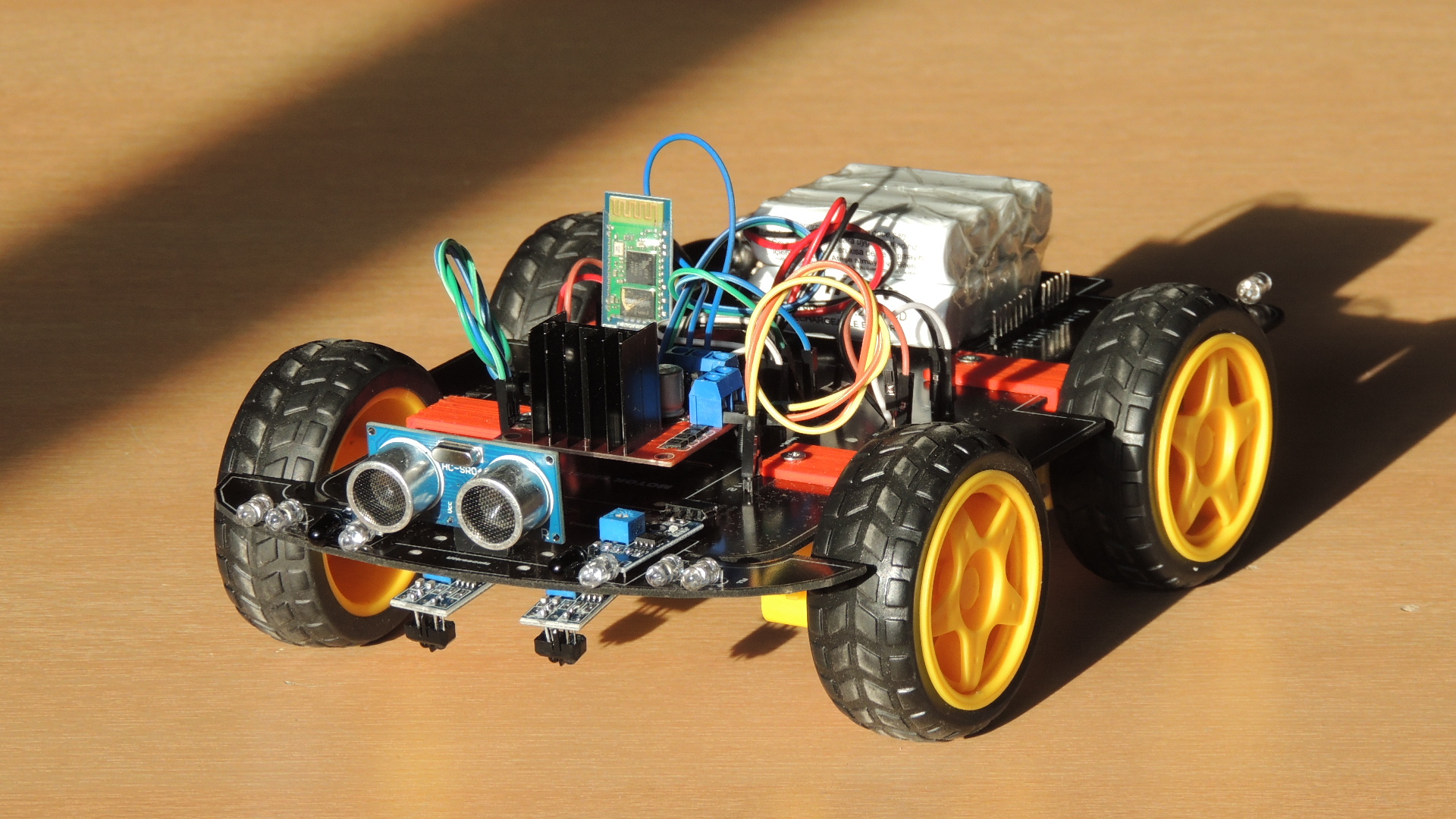 4WD SMART ROBOT CAR : 16 Steps - Instructables