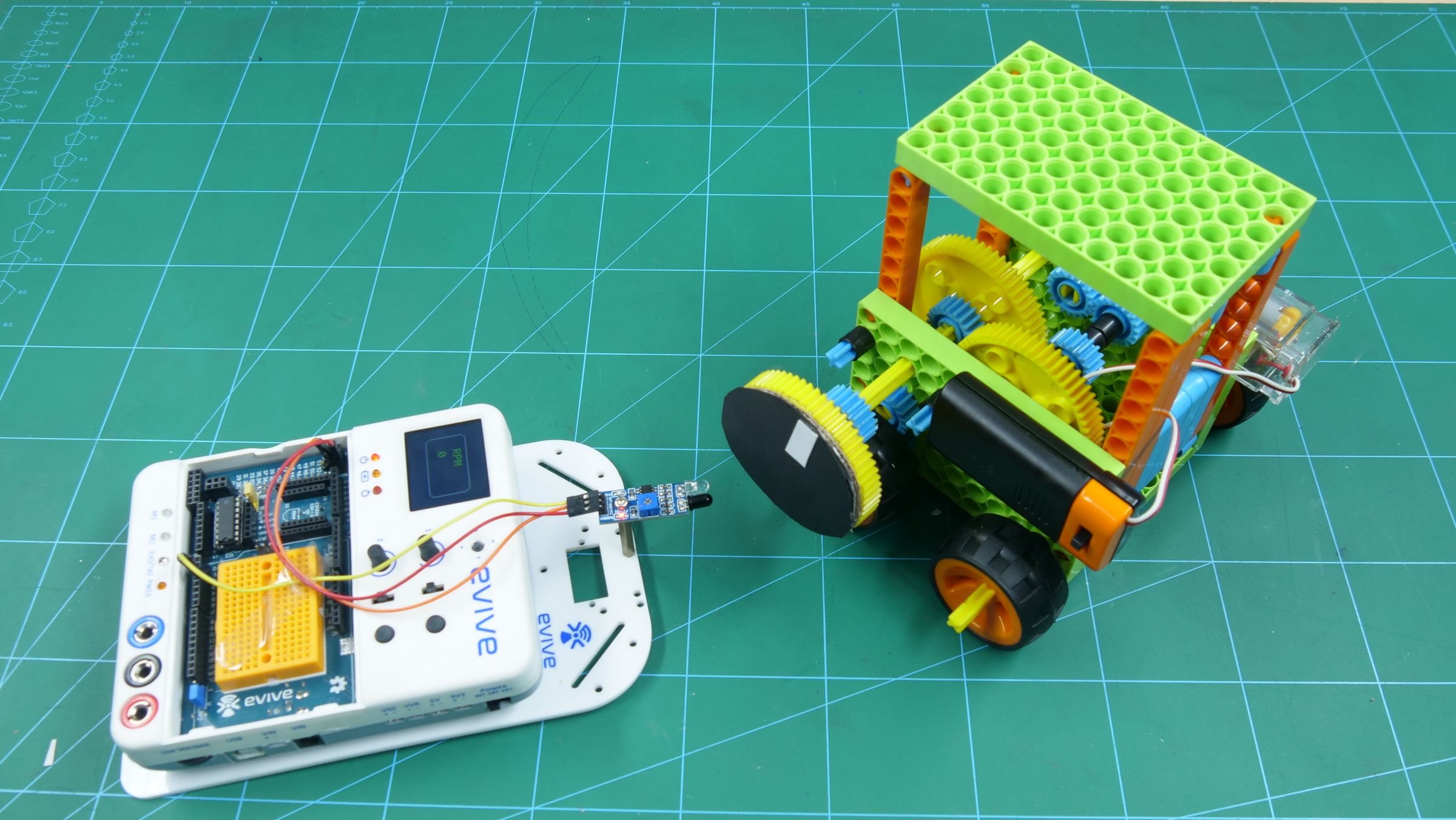Arduino Based Portable Digital Tachometer : 7 Steps - Instructables