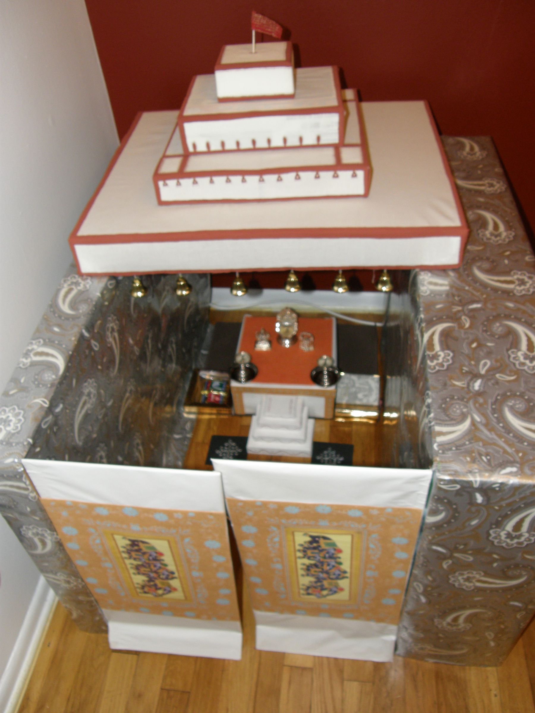 Cardboard Temple/shrine at Home. : 9 Steps (with Pictures) - Instructables